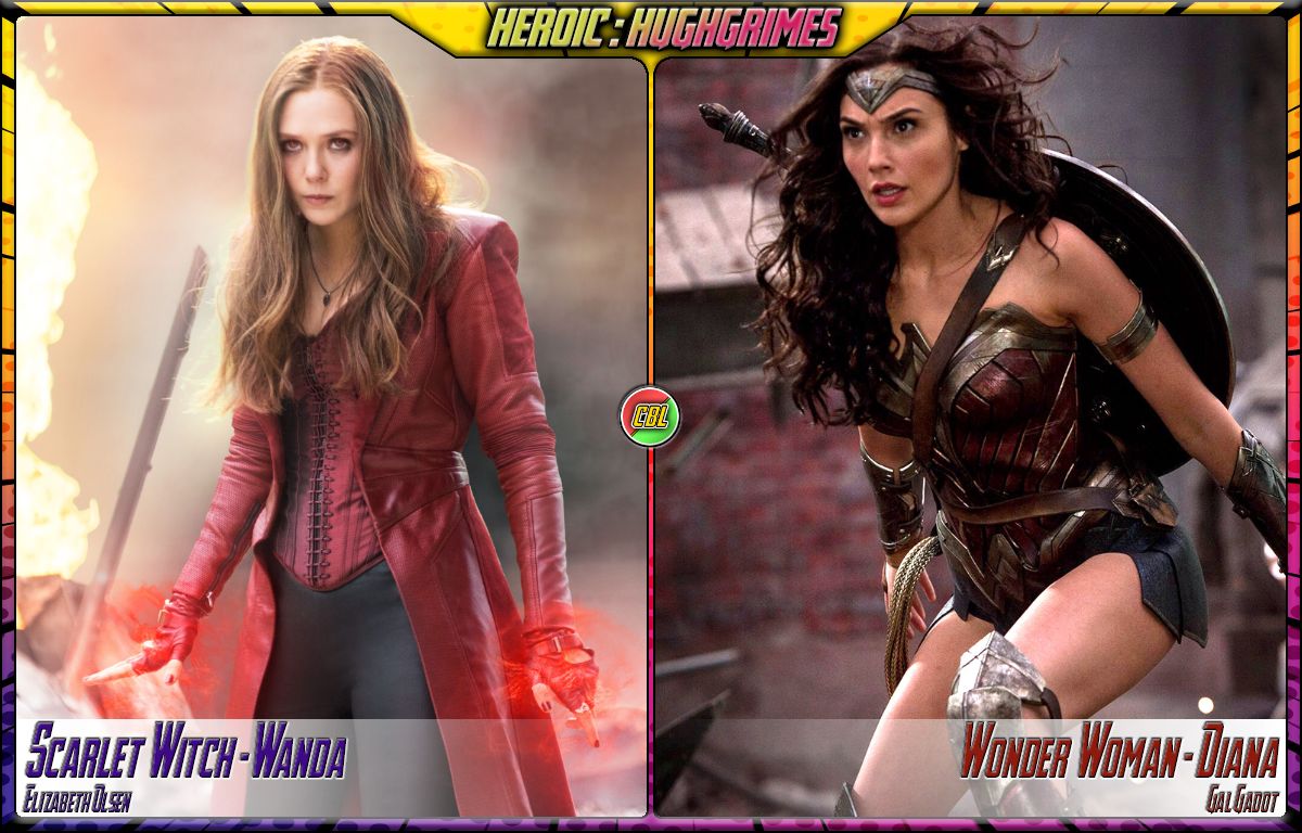 [Custom Heroic Friendly] Wanda vs Wonder Woman (Elizabeth Olsen vs Gal Gadot) | Scrolller