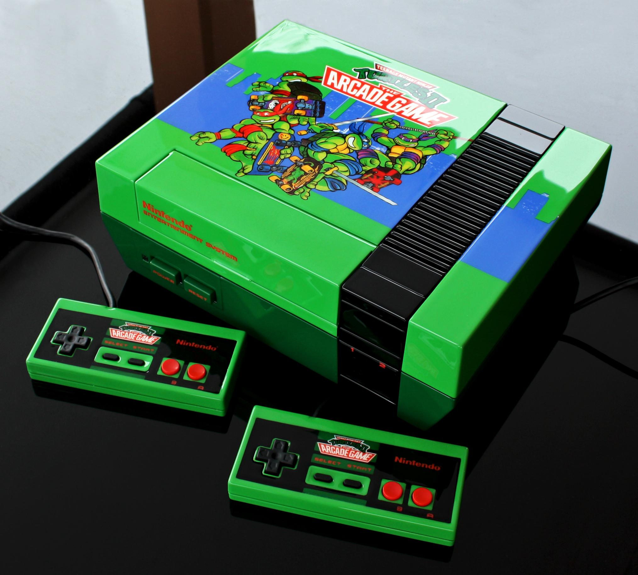 Custom TMNT 2 the arcade game NES | Scrolller