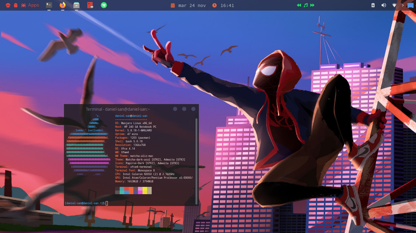 custom xfce4-panel with xfce4-genmon-plugin | Scrolller