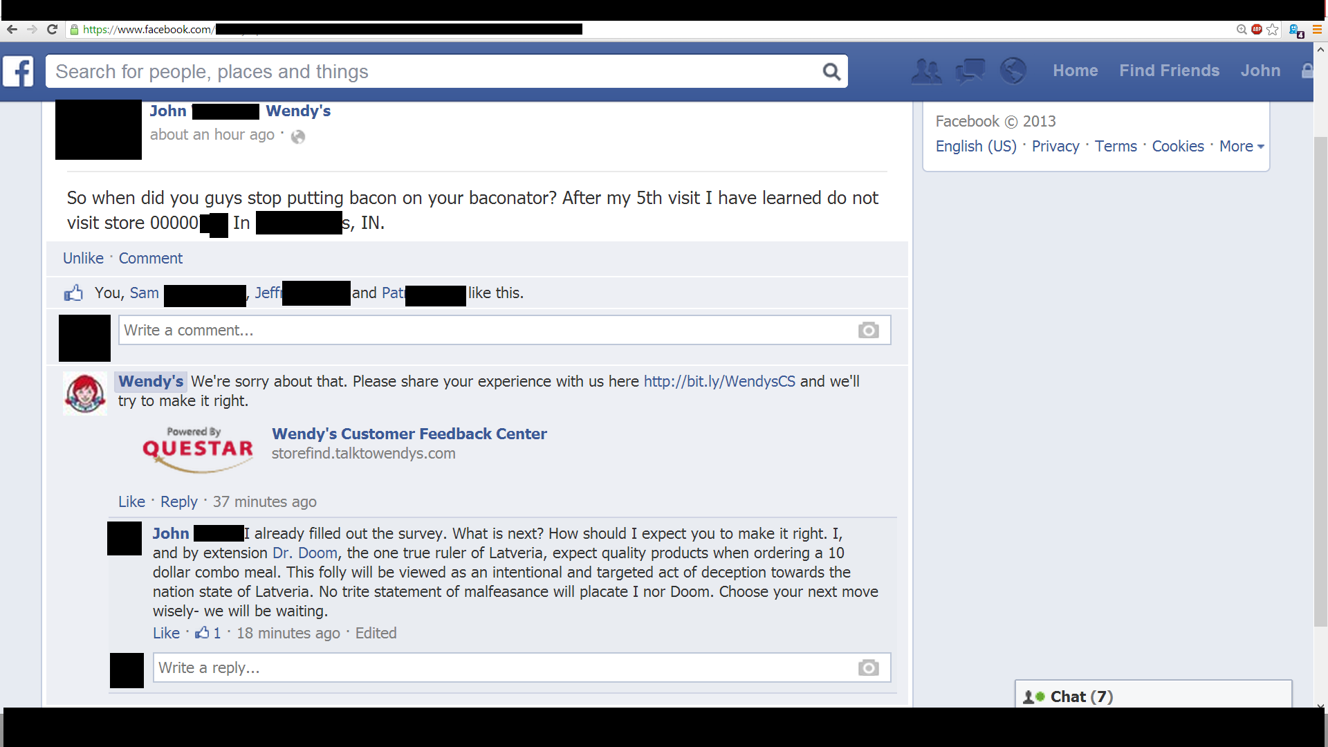Customer Service Pro tip #43: name drop Dr.Doom | Scrolller