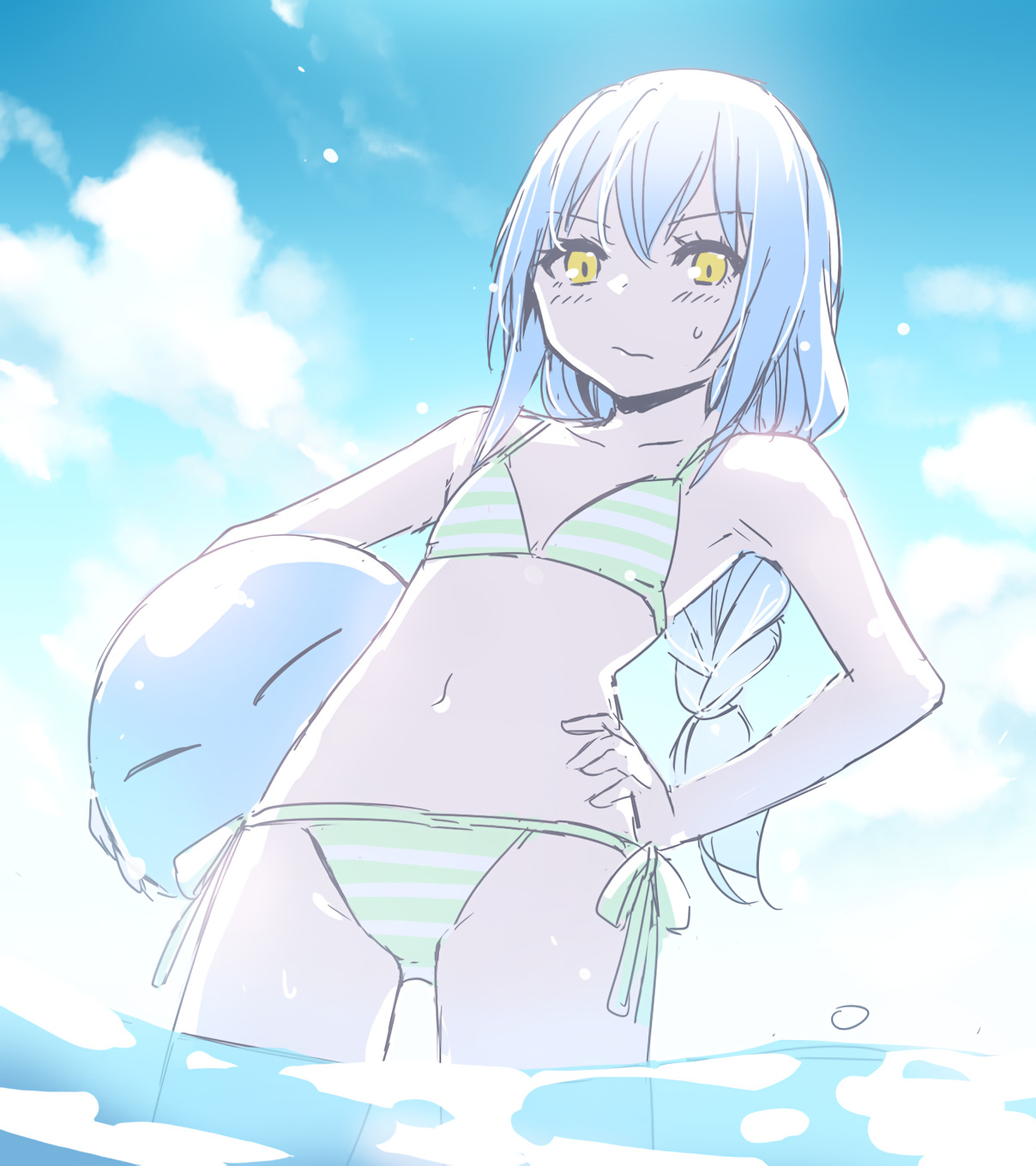 Cute Swimsuit Rimuru-sama~💙 | Scrolller