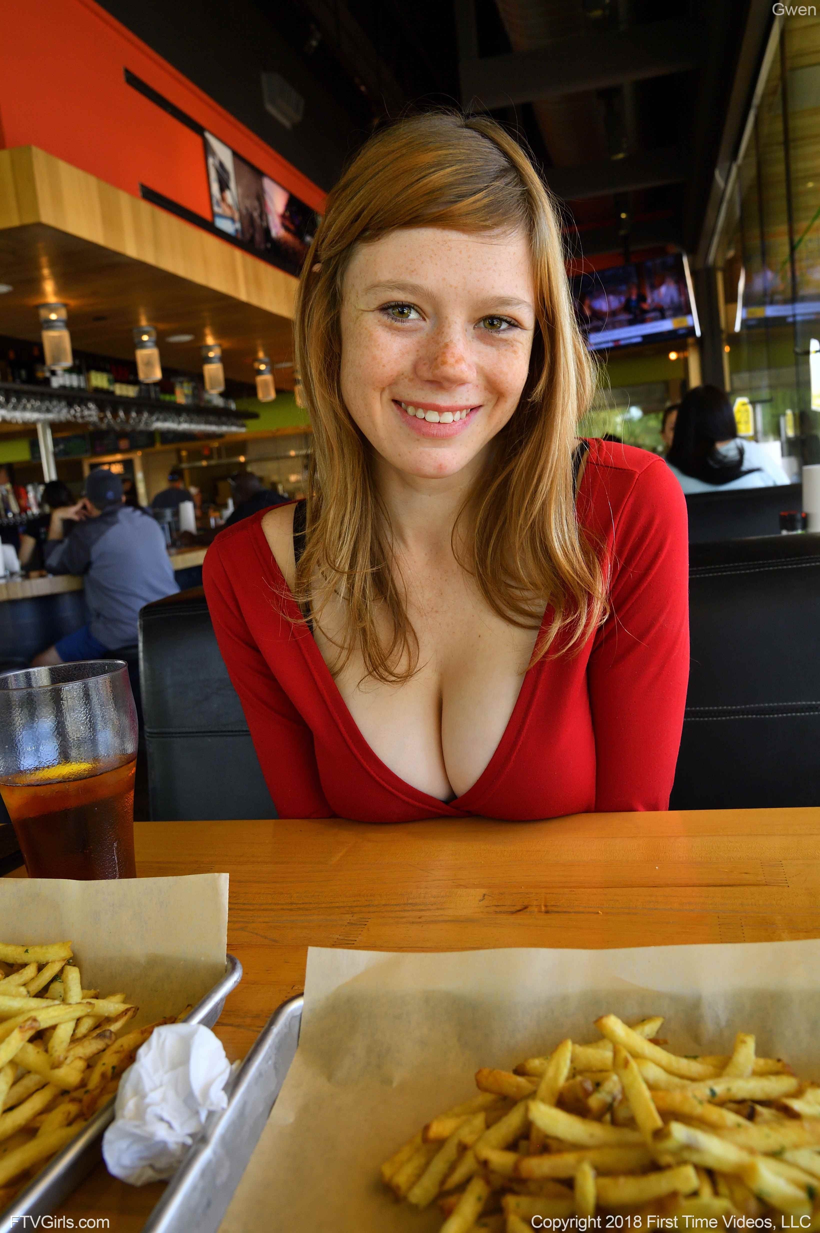 Cutie With Glasses Gets A Big Load | Scrolller