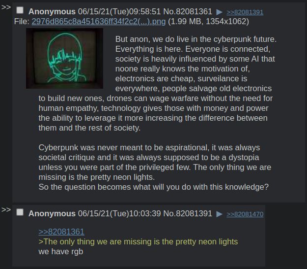 Cyberpunk future | Scrolller