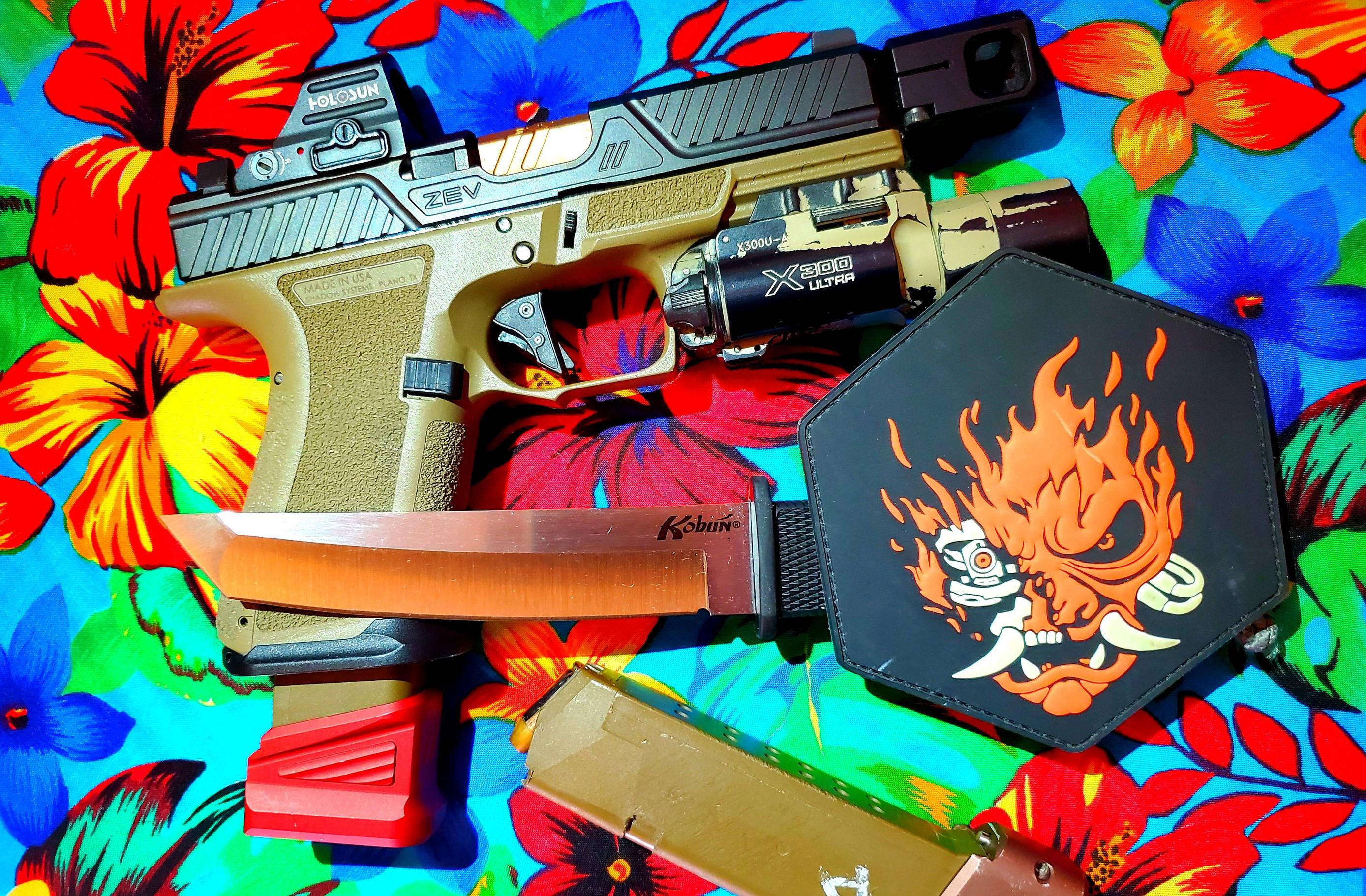 Cyberpunk Sunday - Glock 19 Samurai. | Scrolller