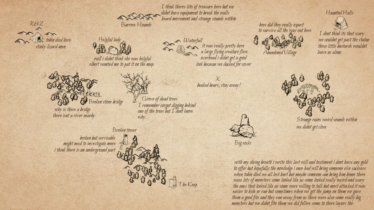 D&D Campaign Treasure Map | Scrolller