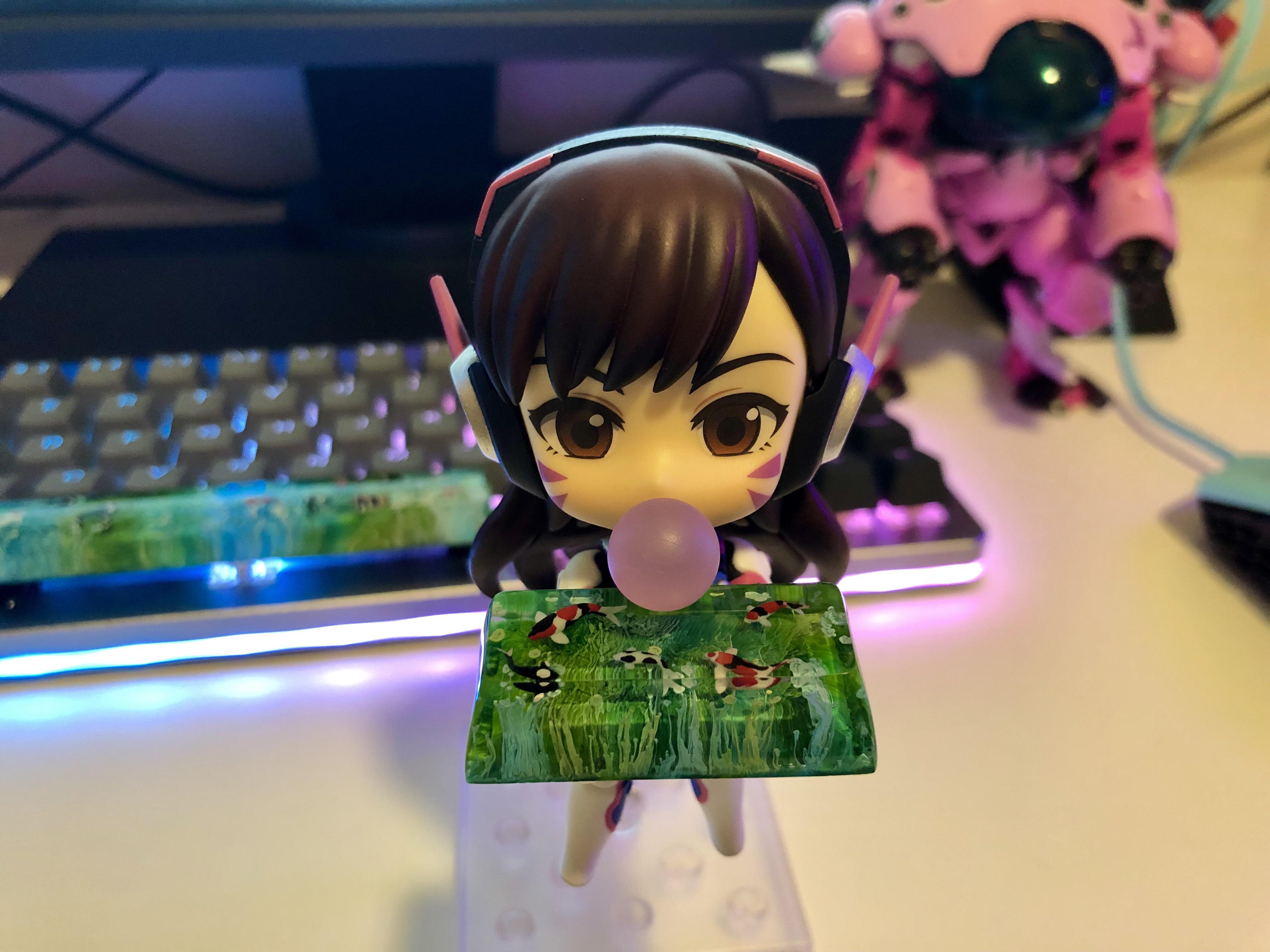 D.Va and her koi fish | Scrolller