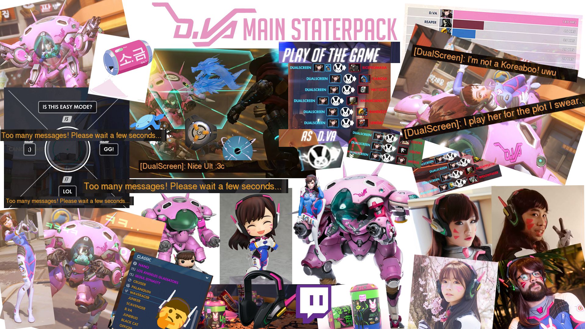 D.Va Main Staterpack | Scrolller