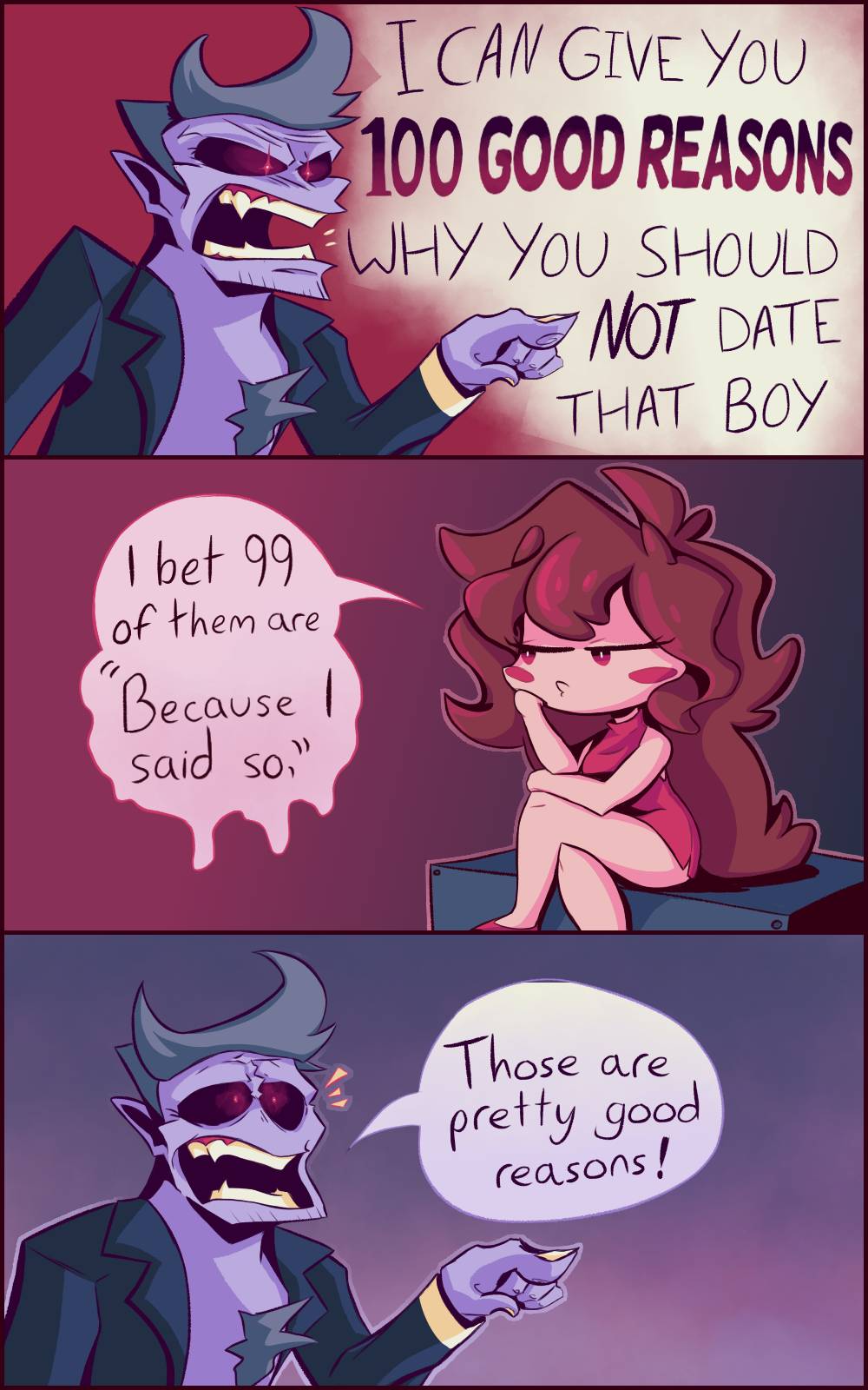 Daddy Dearest was a challenge for me to draw | Scrolller