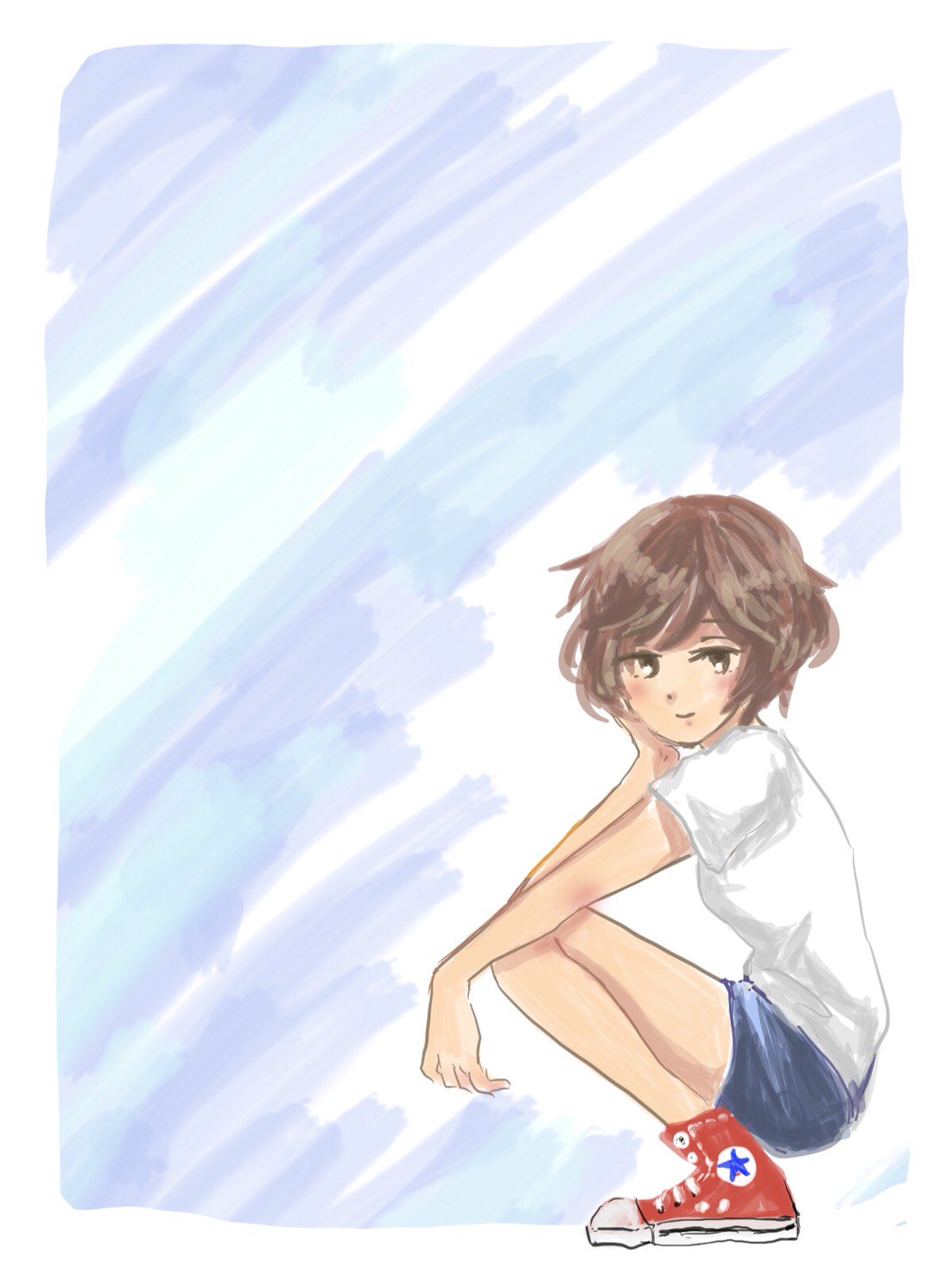 Daily Dose of Fluff 1524: Yukari wearing Converse | Scrolller