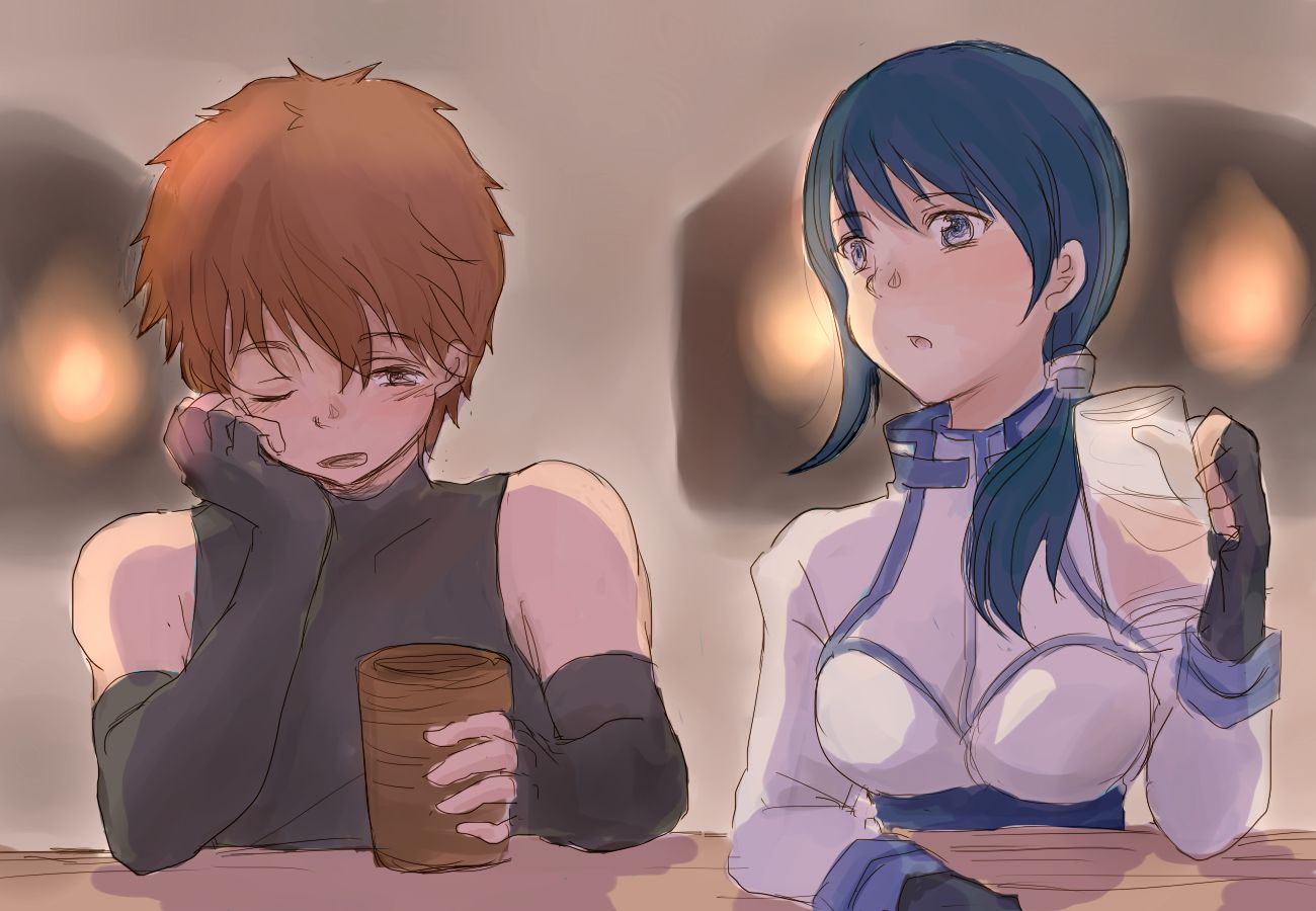 [Daily Grimgar Fanart #312] Drinking at the Tavern | Scrolller