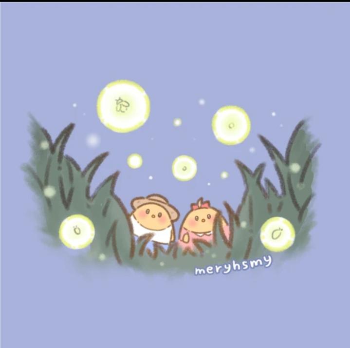 Daily Manjuu (18/30). Fireflies are beautiful | Scrolller