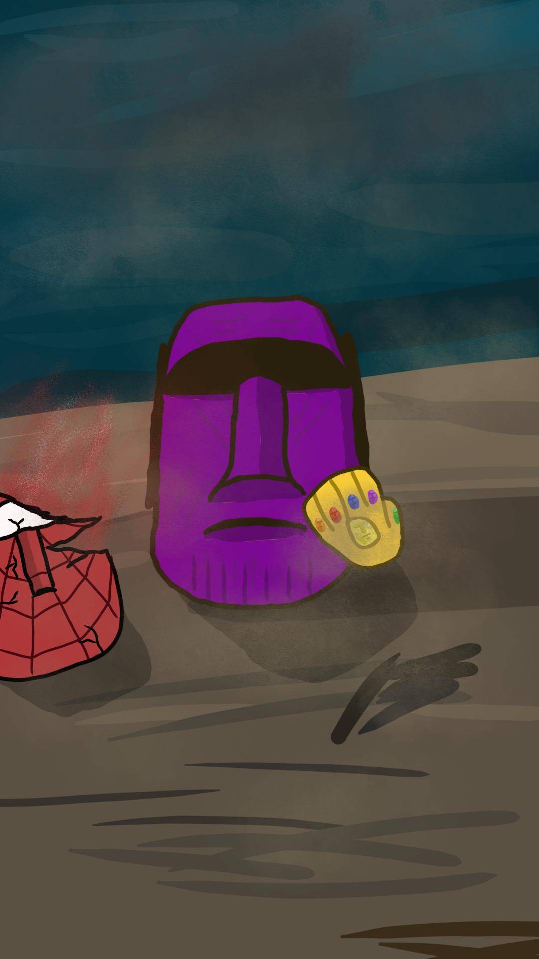 Daily Moai #17: Thanos moai | Scrolller