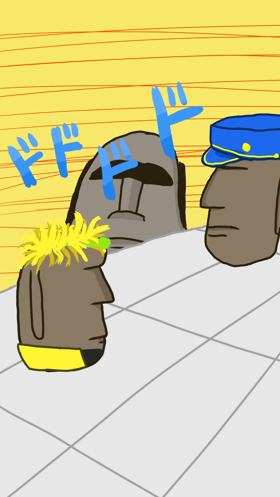 Daily Moai #93: JoJo's Bizarre Adventure moai | Scrolller