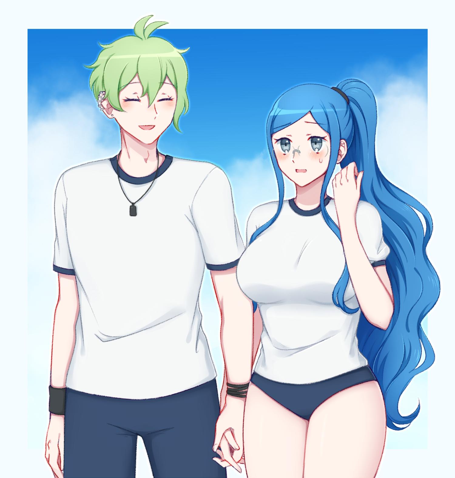 Daily Tsumugi #311 (featuring Rantaro) Leg Day | Scrolller