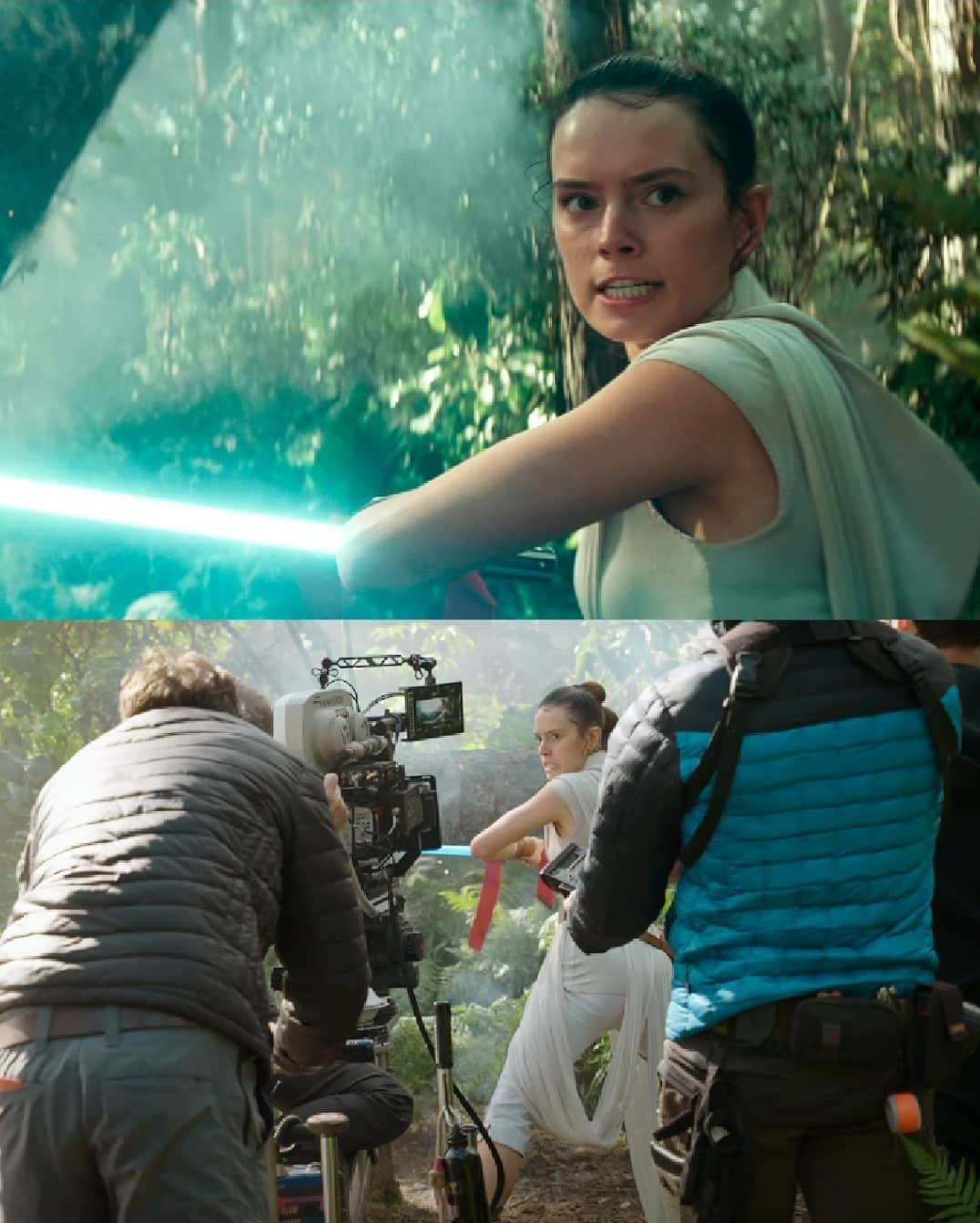 Daisy filming The Rise of Skywalker | Scrolller