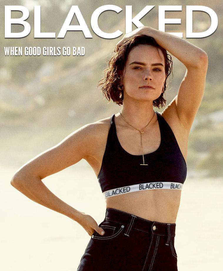 Daisy Ridley for Blacked | Scrolller