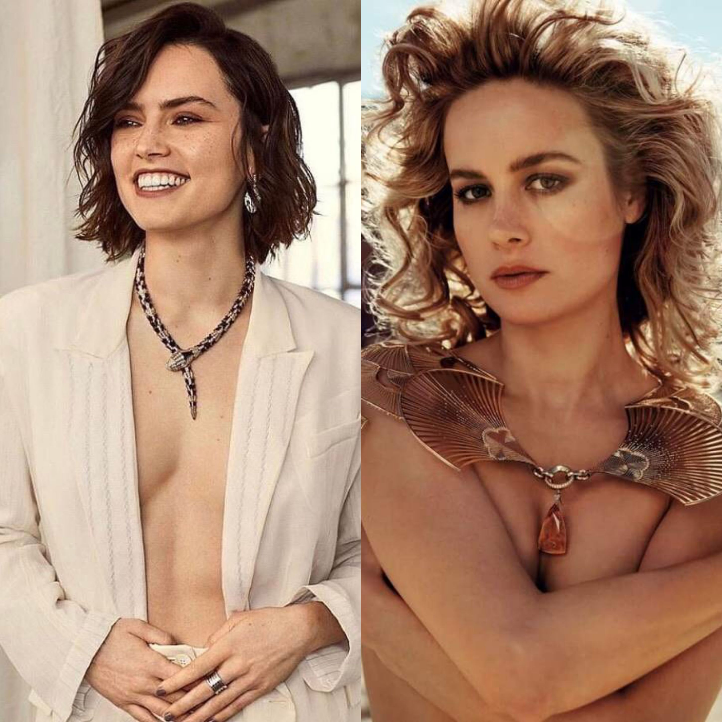 Daisy Ridley vs Brie Larson | Scrolller