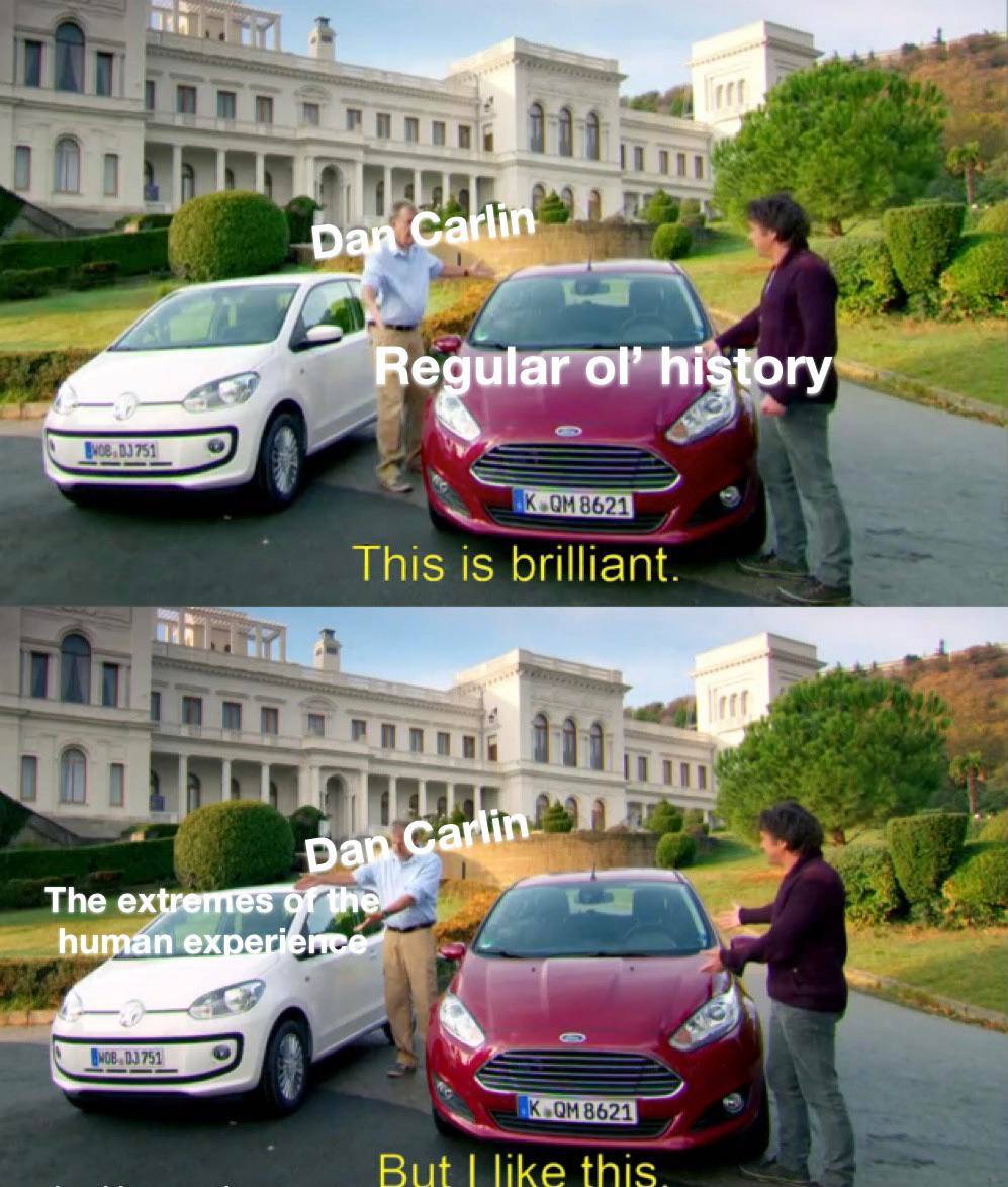 Dan Carlin the GOAT | Scrolller