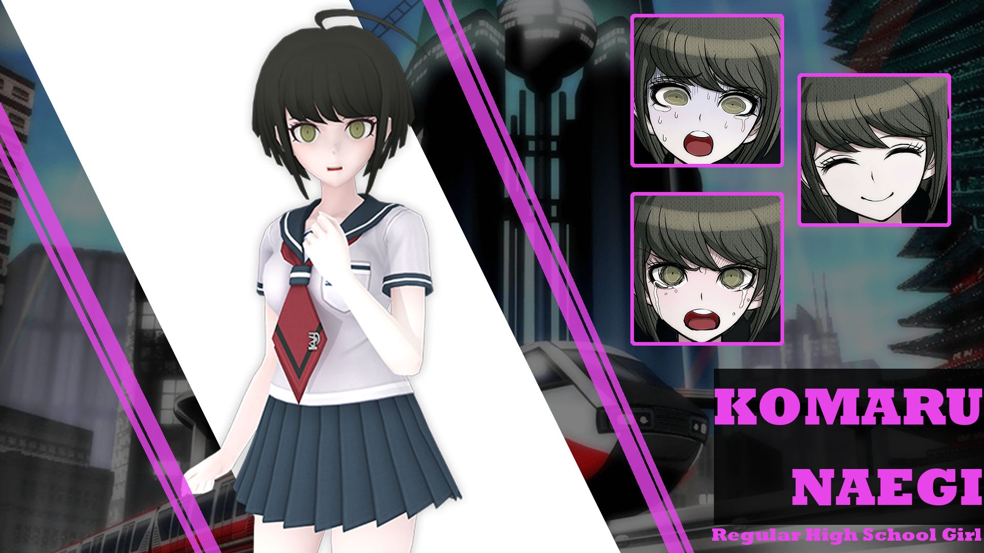 Danganronpa Character Wallpapers: Day 34 (Komaru) (u/Creepercraftguy) | Scrolller