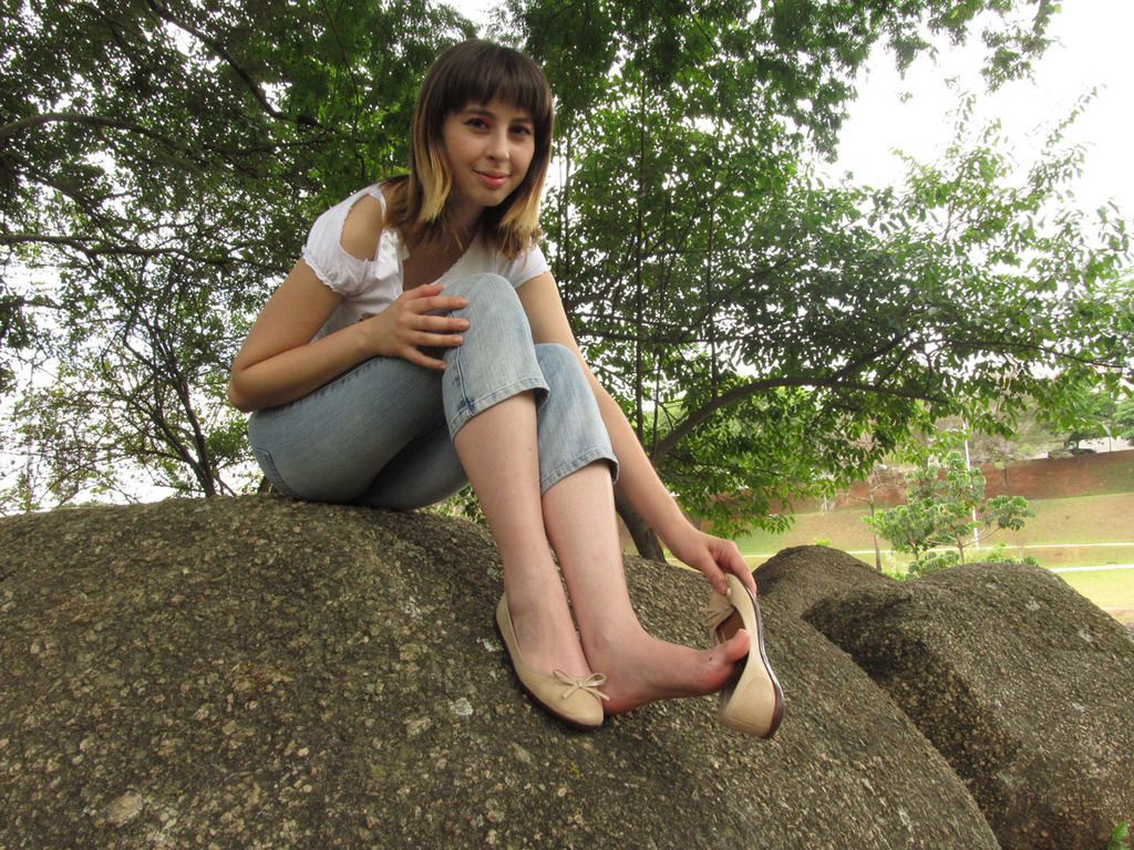 Dani Taking Off Her Flats for YOU! New Update this week of Super Cute Feet! | Scrolller