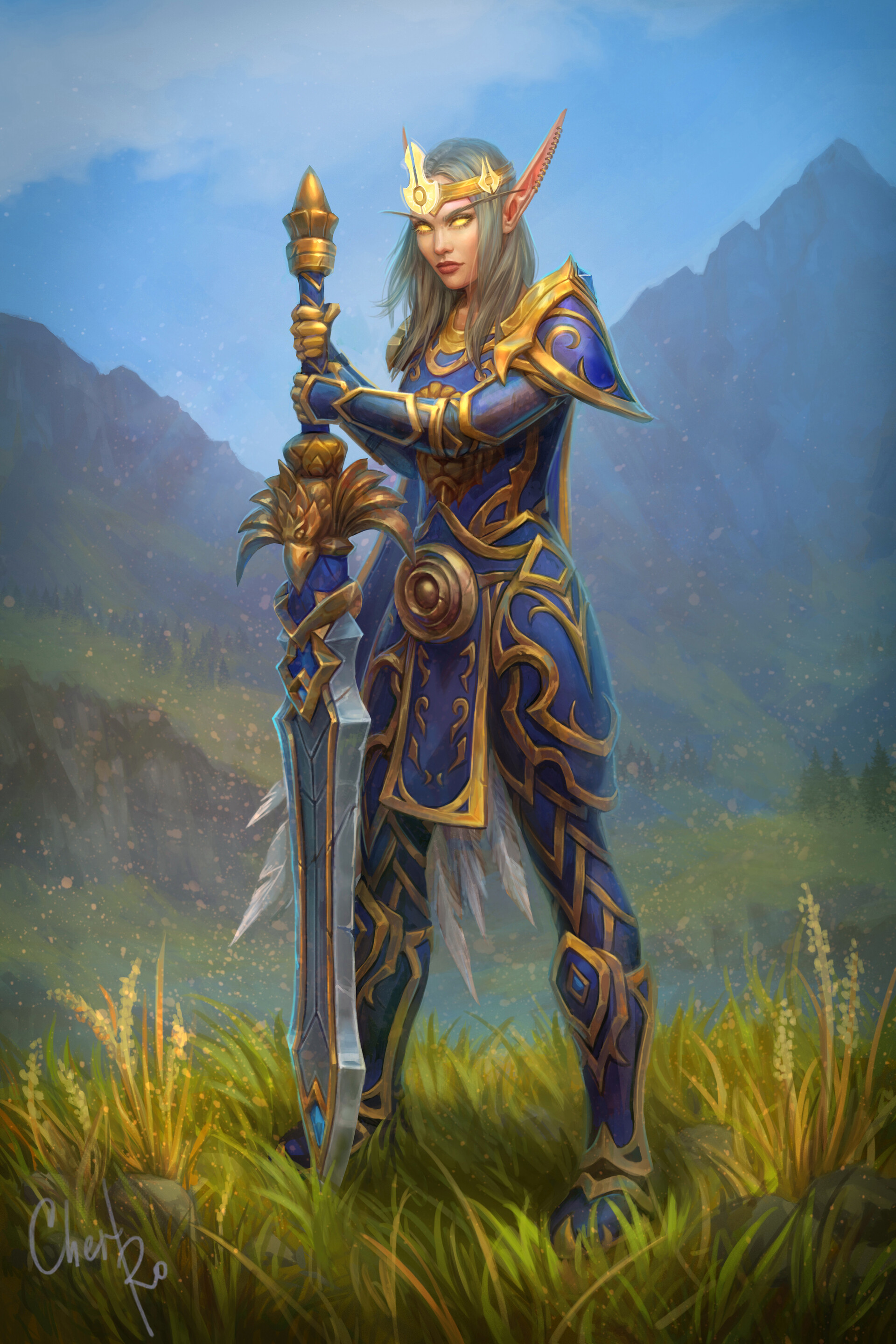 Dani'alliah Brightblood by Oxana Che | Scrolller