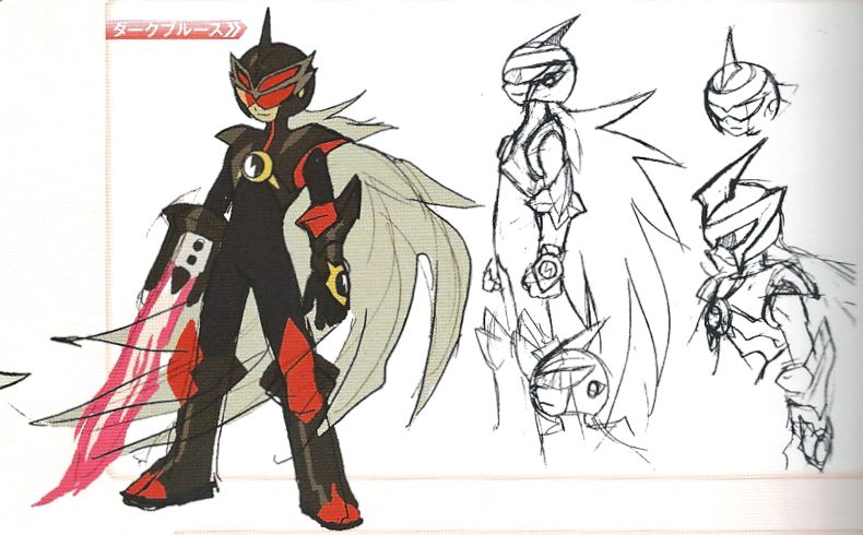 Dark Protoman.exe Concept Art | Scrolller