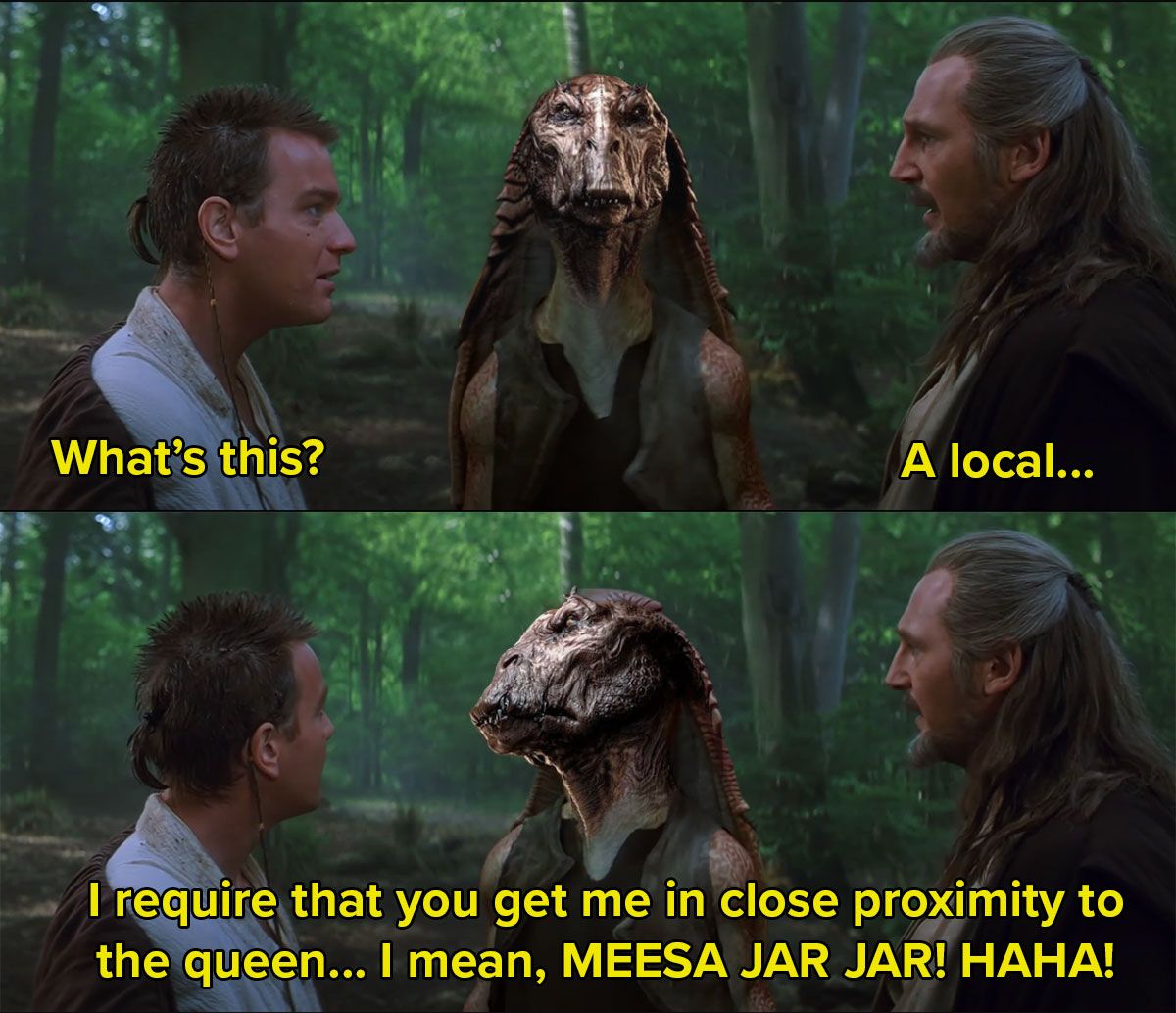 Darth Jar Jar. The PHANTOM Phantom Menace. | Scrolller