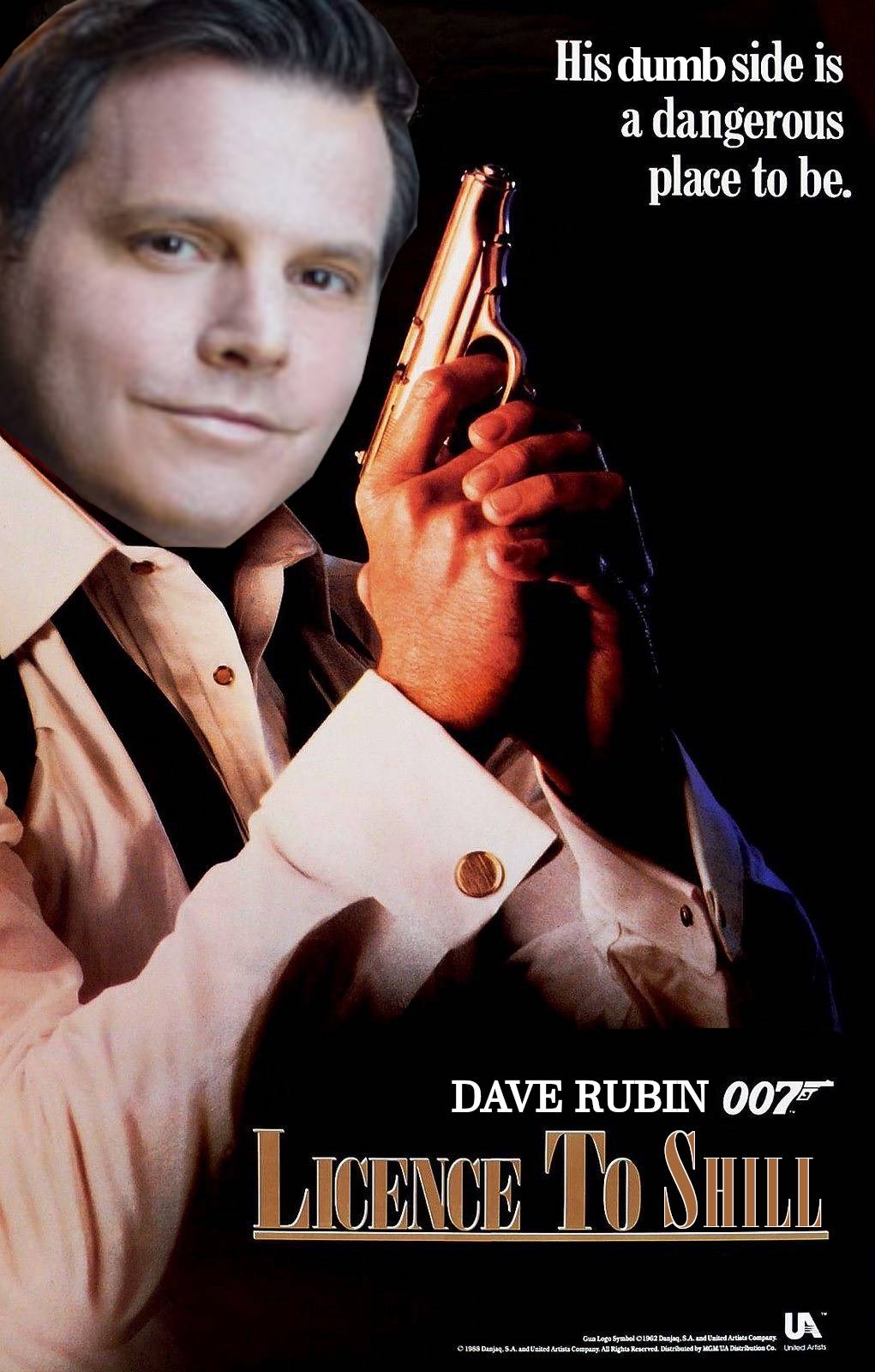 Dave Rubin and James Bond crossover, and it's as bad as it sounds. | Scrolller