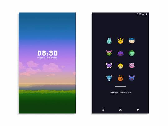 Day to Night, Pixel to Flat | Scrolller