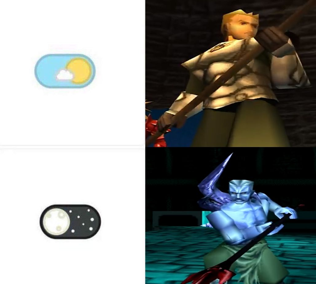 Day vs night mode | Scrolller