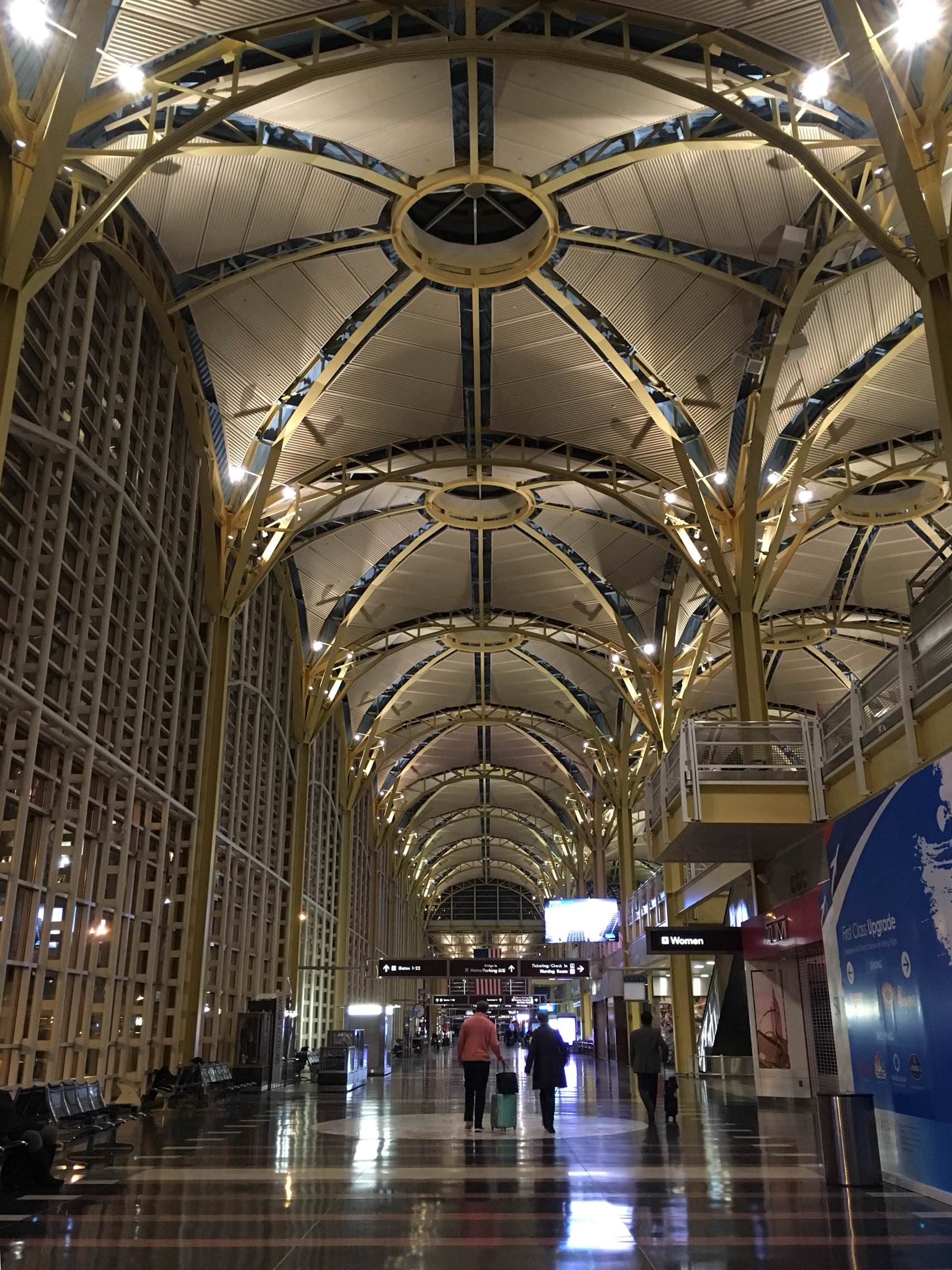 DCA is beautiful at night | Scrolller