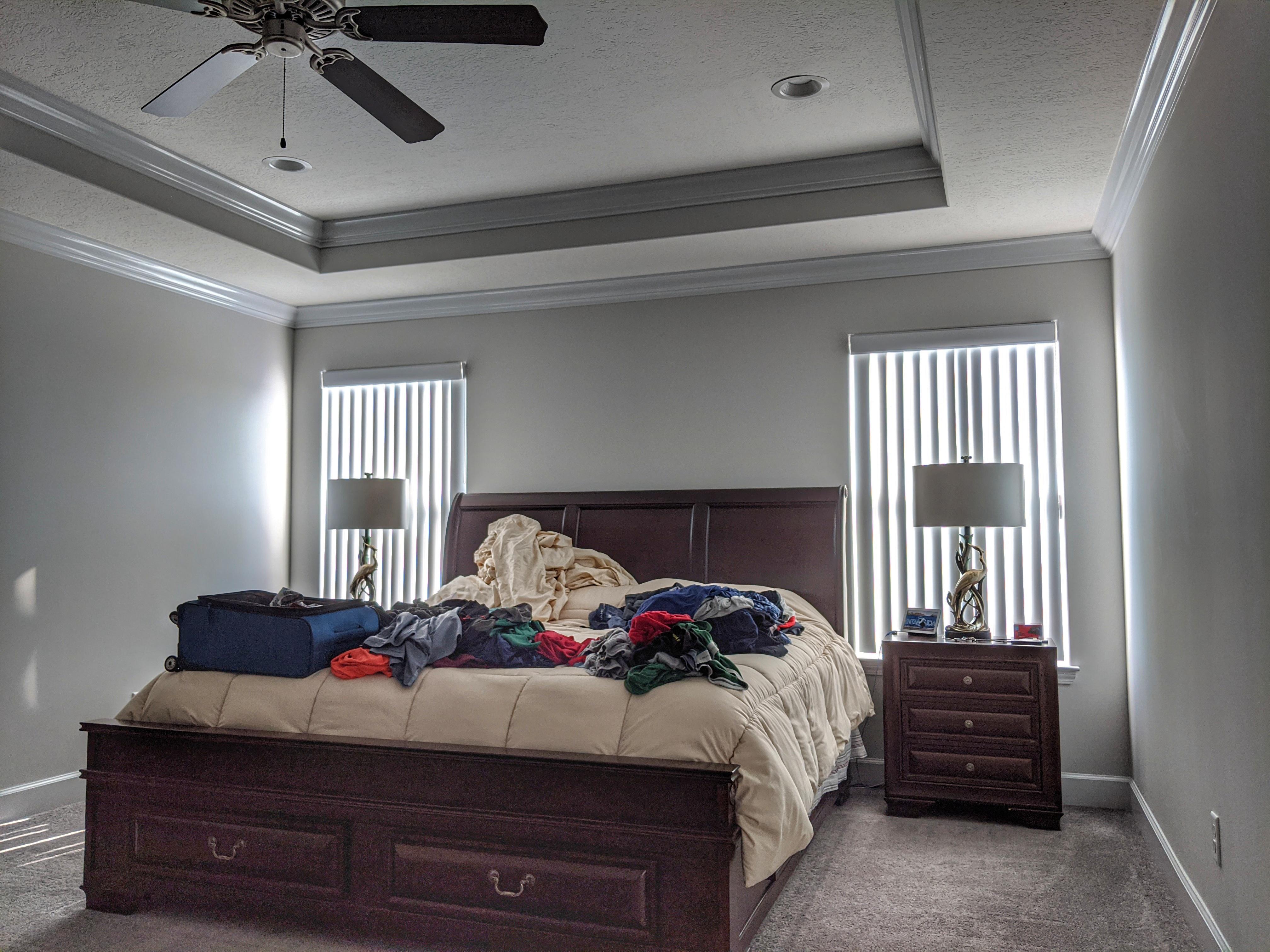 Dead space in master bedroom, suggestions? | Scrolller