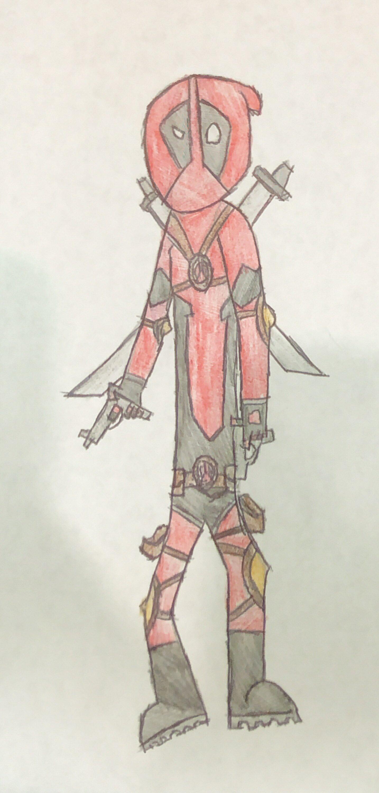 Deadpool drawing | Scrolller