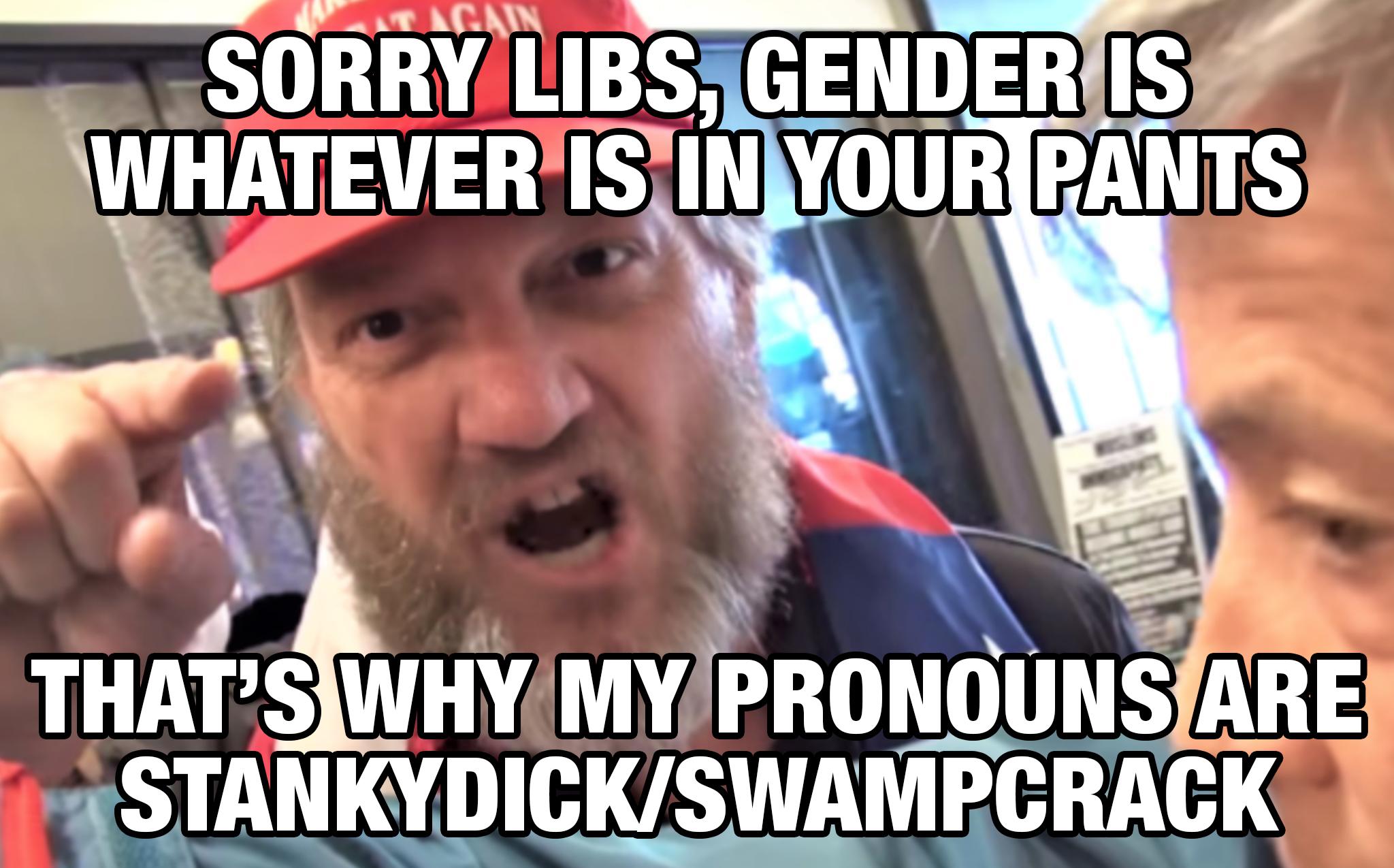 Deal with THESE pronouns, LIBS. | Scrolller