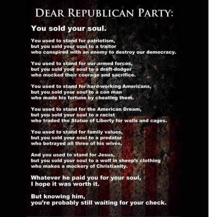 Dear GQP/KKK..... | Scrolller