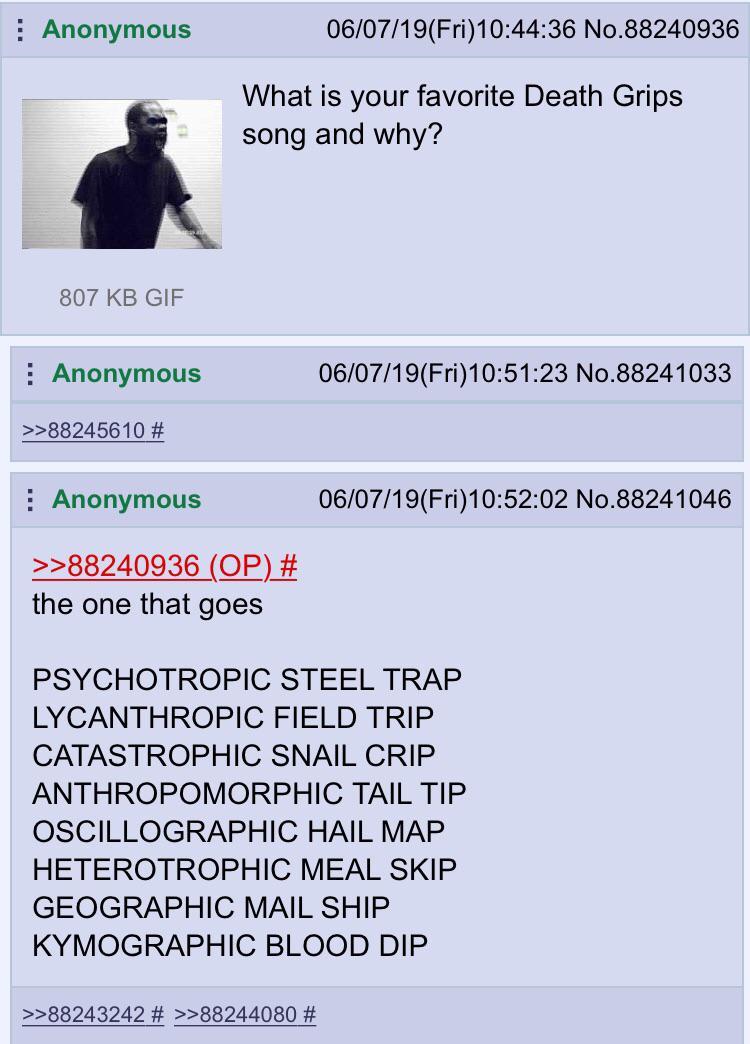 Death Grips in a nutshell | Scrolller