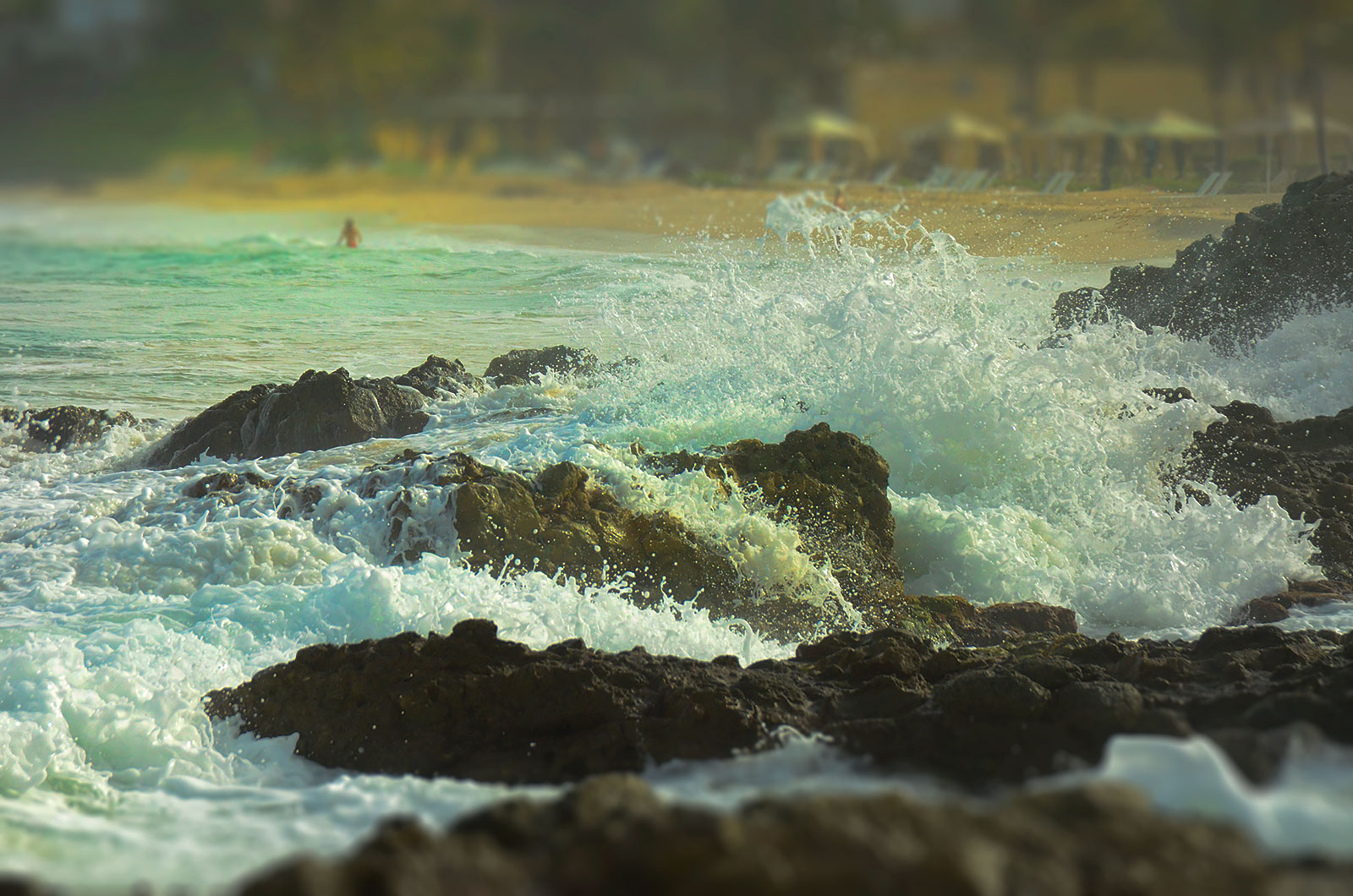 December Winds Blowing Up The Surf At Dawn Beach This Week... | Scrolller