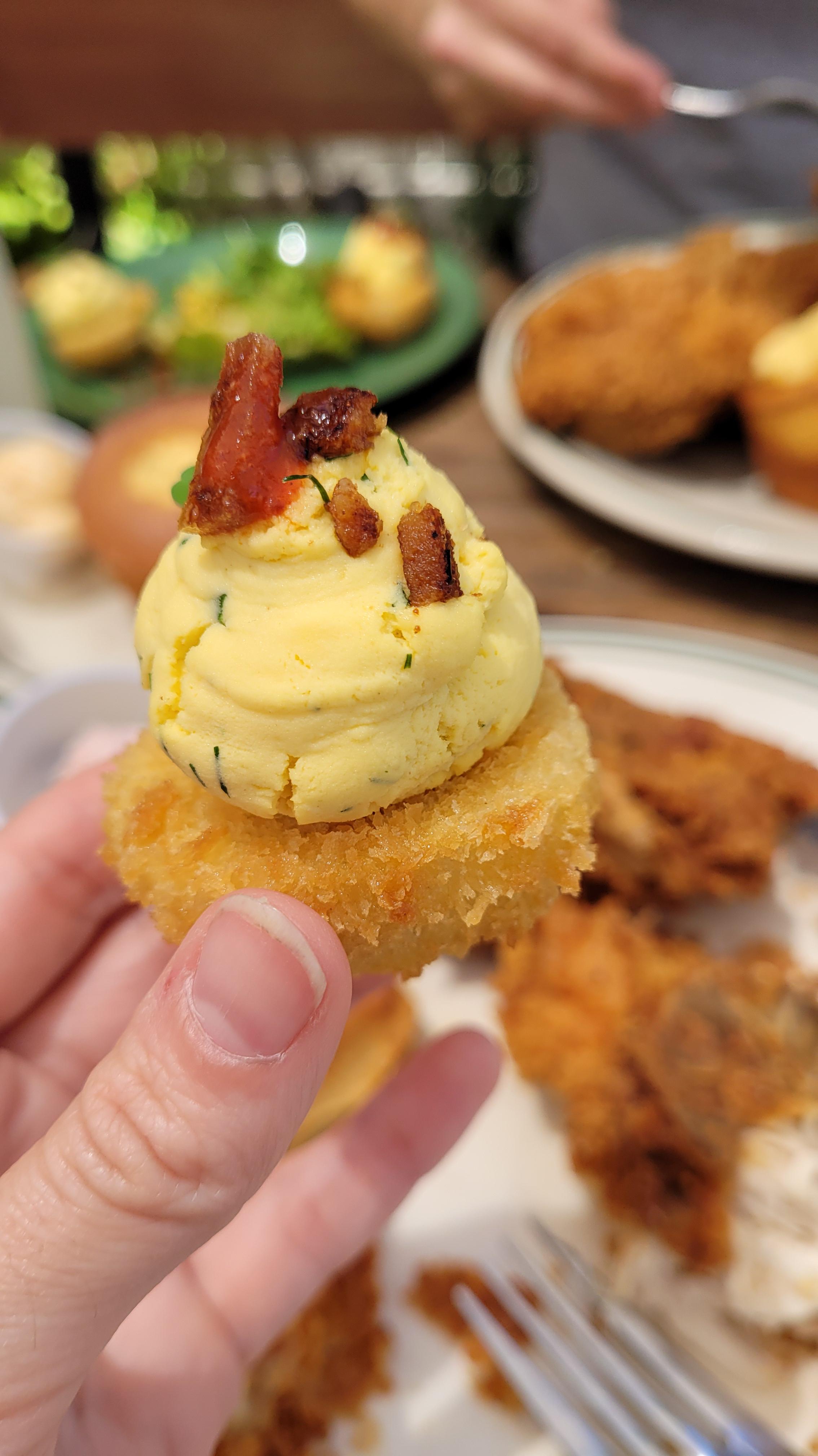 Deep fried deviled egg | Scrolller