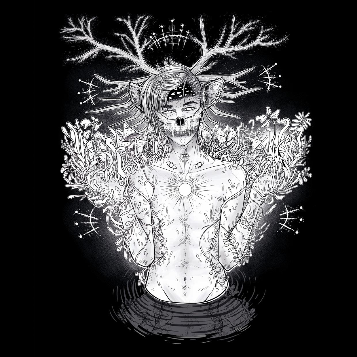 Deer God, inspired by Princess Mononoke :) | Scrolller