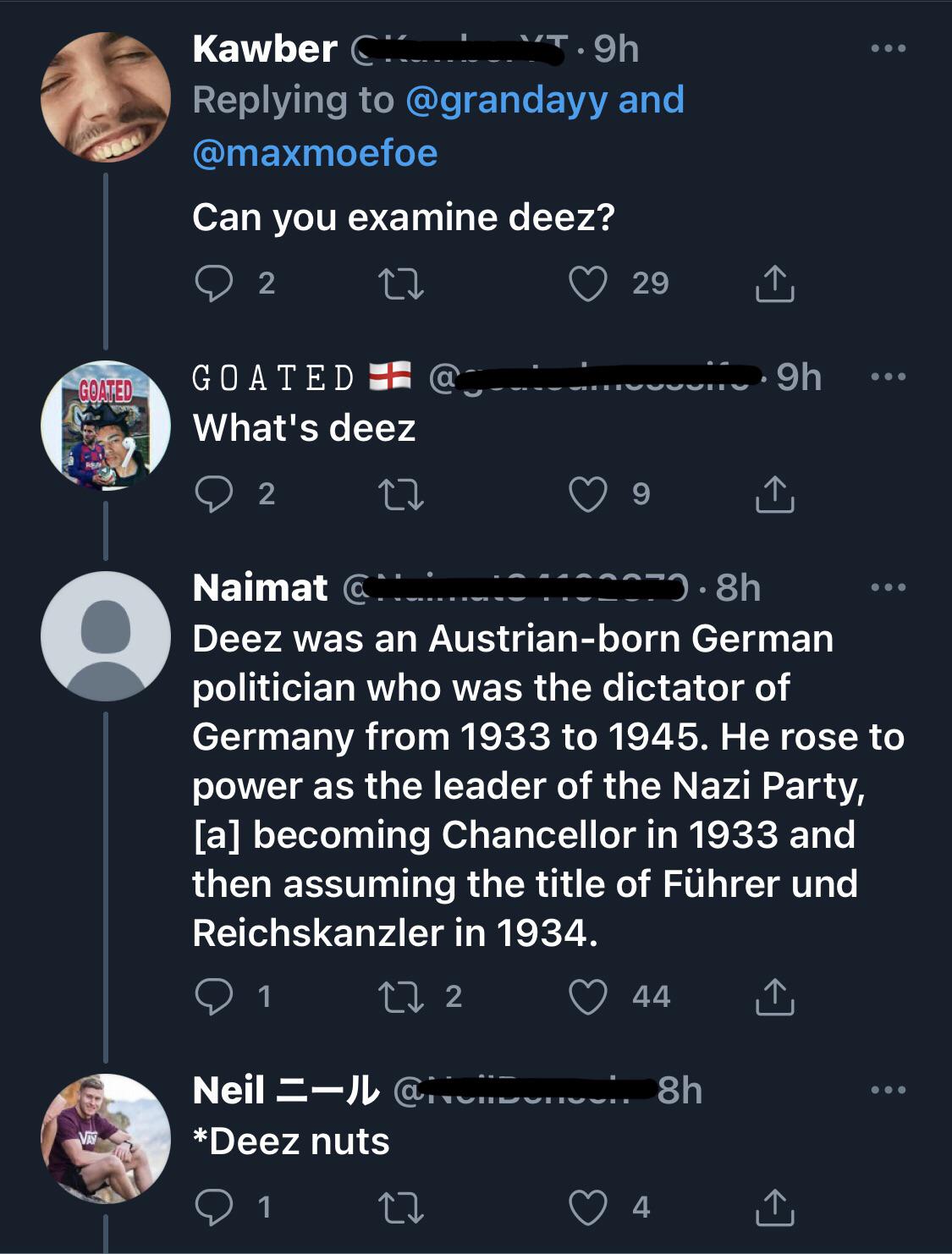 deez nuts | Scrolller