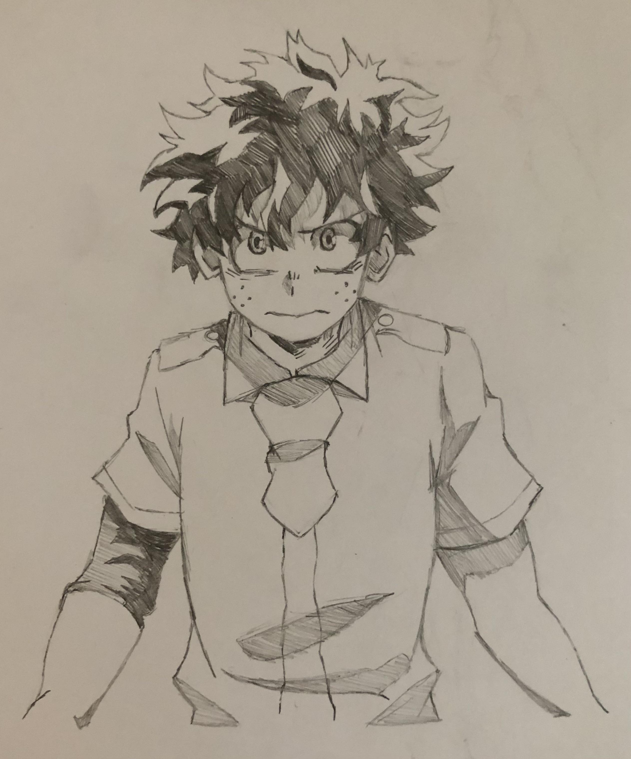 Deku sketch | Scrolller