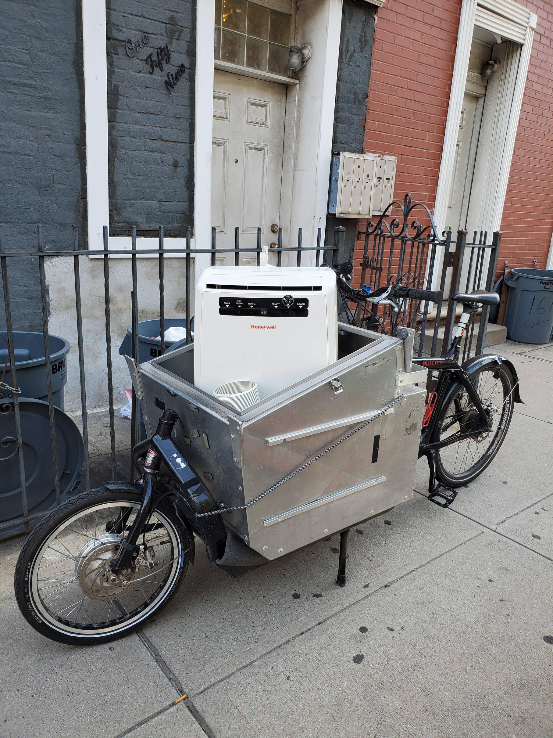 Delivering an air conditioner | Scrolller