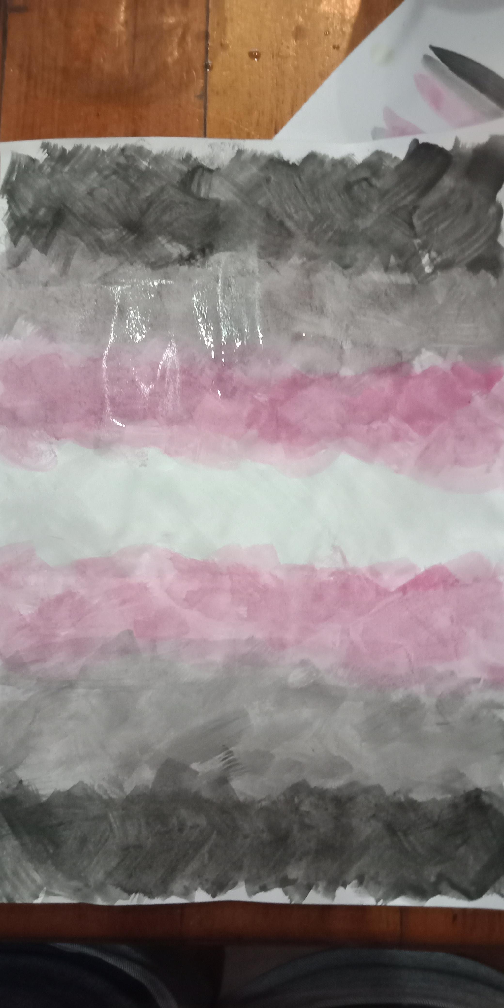 Demigirl flag watercolour | Scrolller