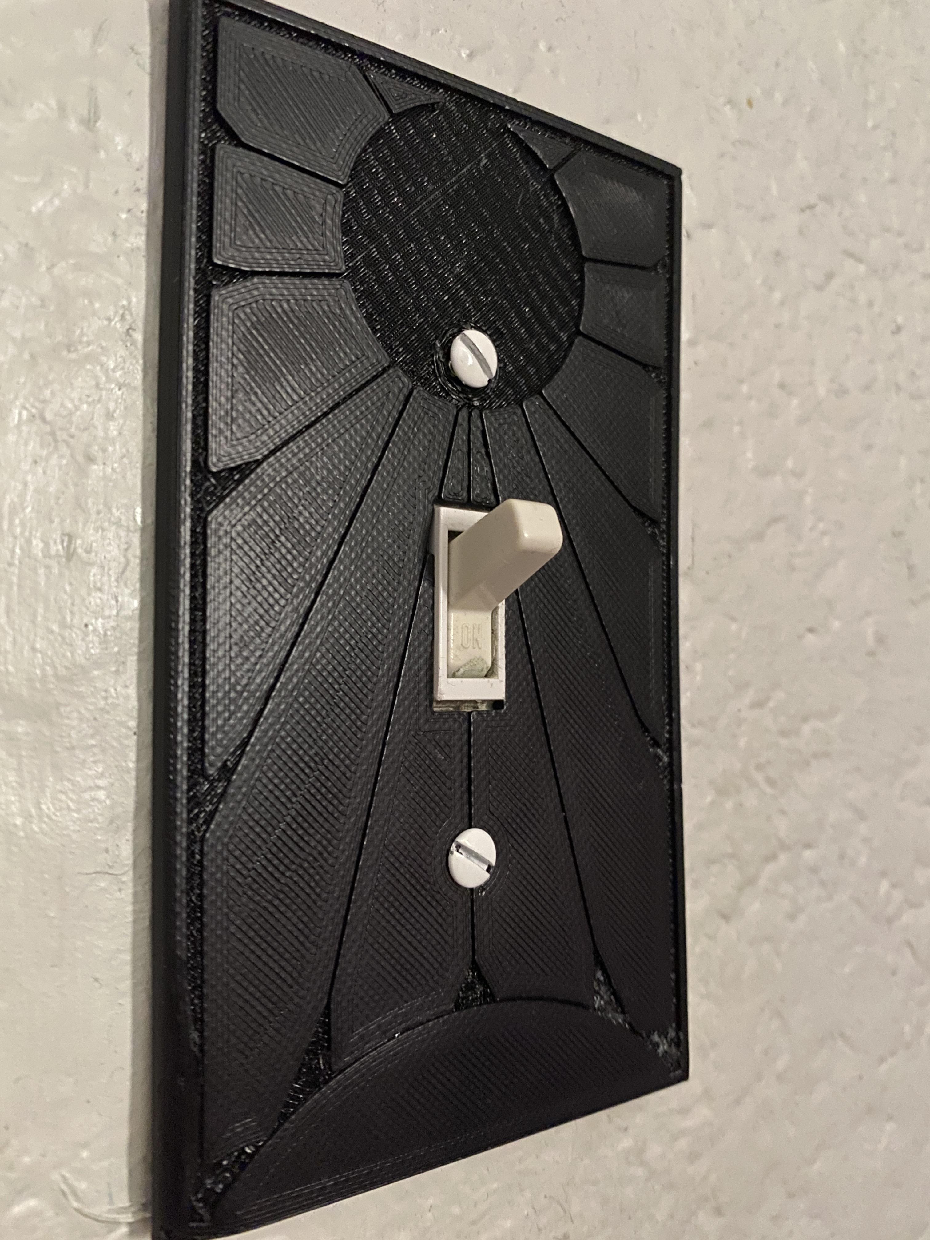 Demon slayer light switch cover. | Scrolller