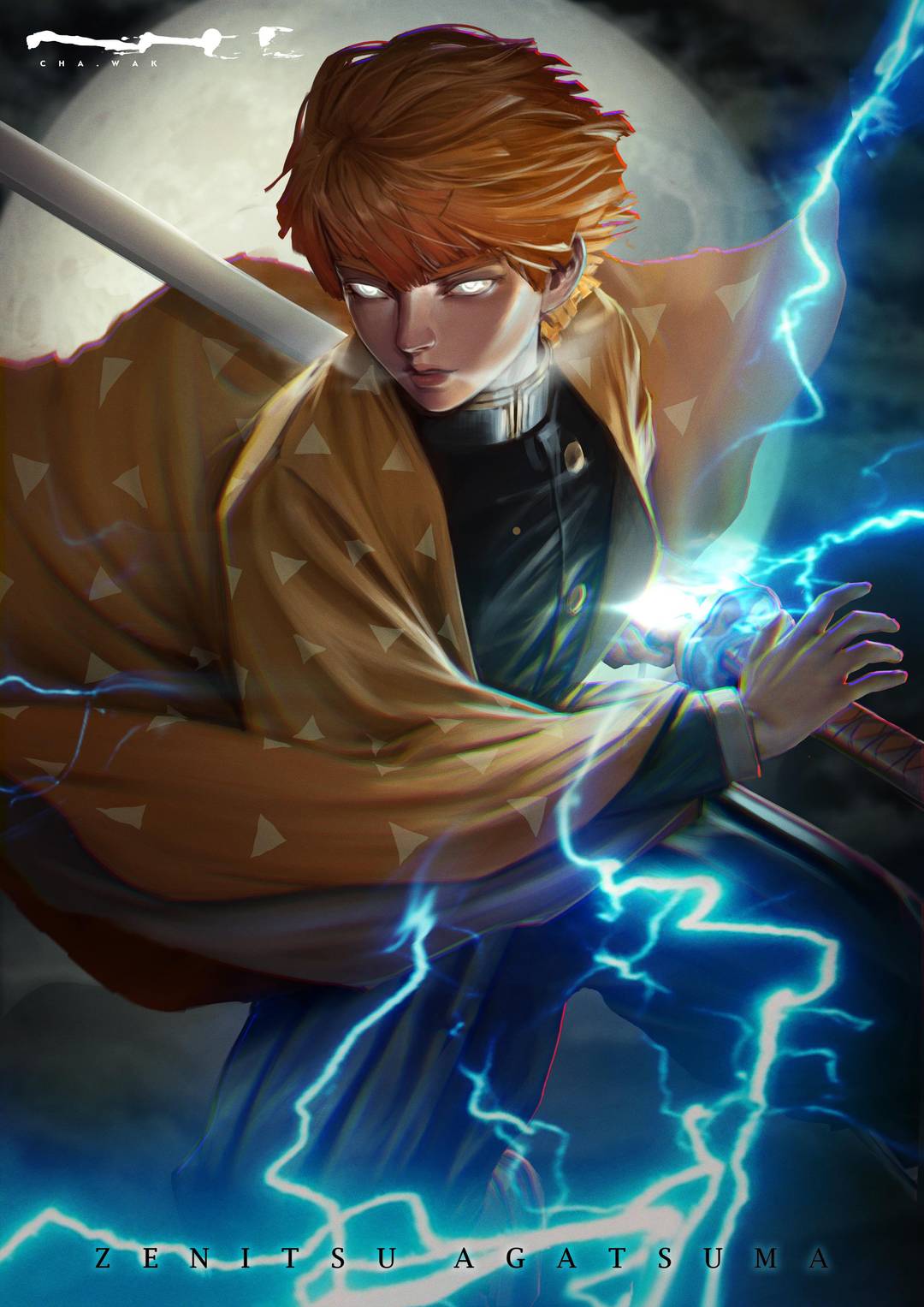 Demon Slayer - Zenitsu Agatsuma / by CHA.WAK | Scrolller