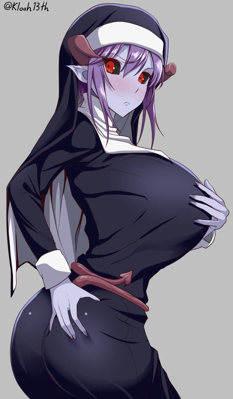 Demonic Nun (Kloah) [Original] | Scrolller