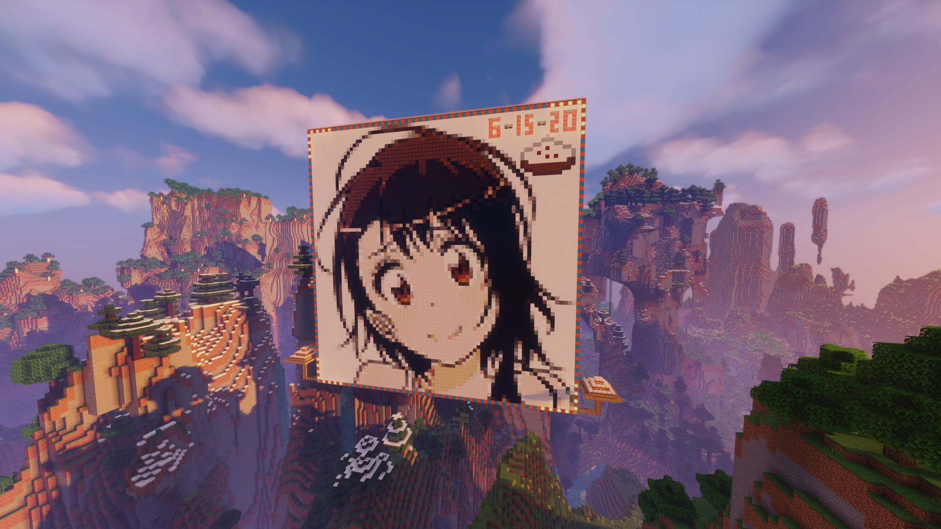 [Dera Day] Made Onodera in Minecraft 🍰 | Scrolller