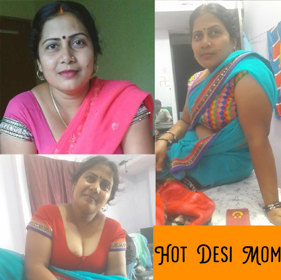 Desi Mom teasing son at home with her big breasts | Scrolller