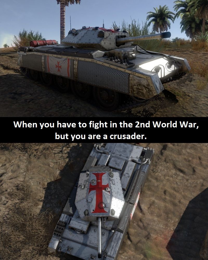 Deus vult's crusader tank | Scrolller