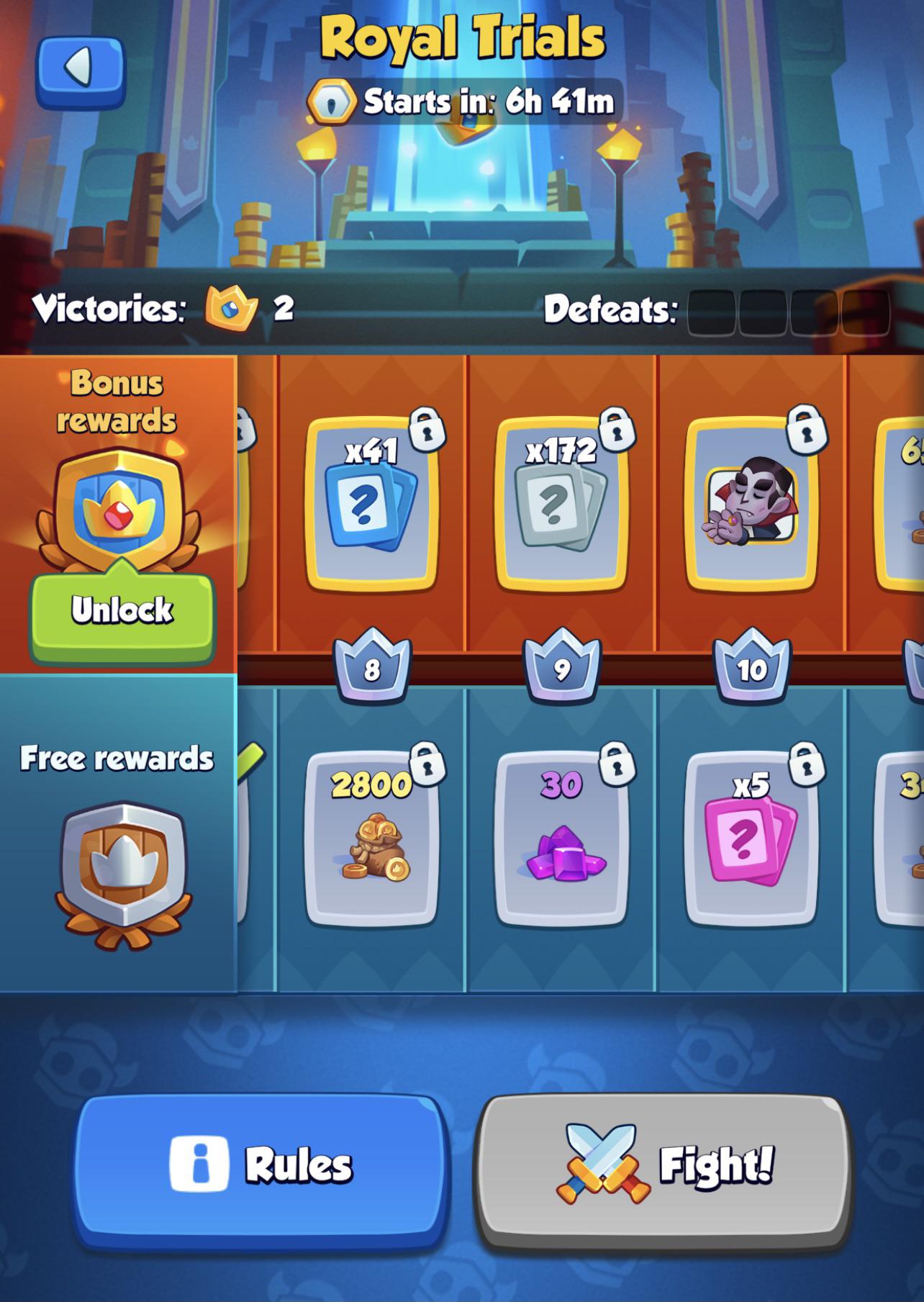 Devs removed reward legendary 9 and 14 from free trial rewards in today’s update | Scrolller